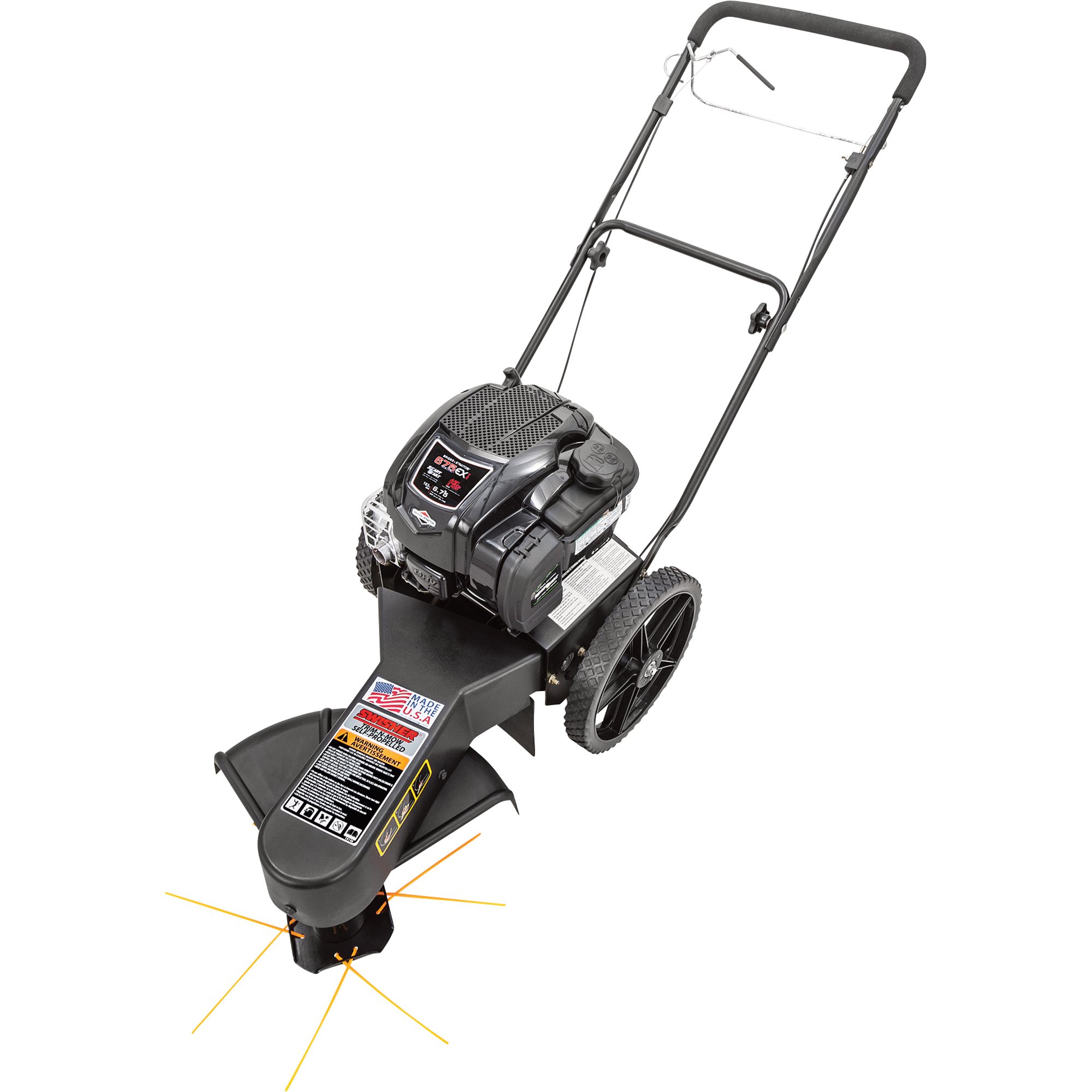 Swisher Self-Propelled High Wheel String Trimmer — 22in. Cutting Width ...