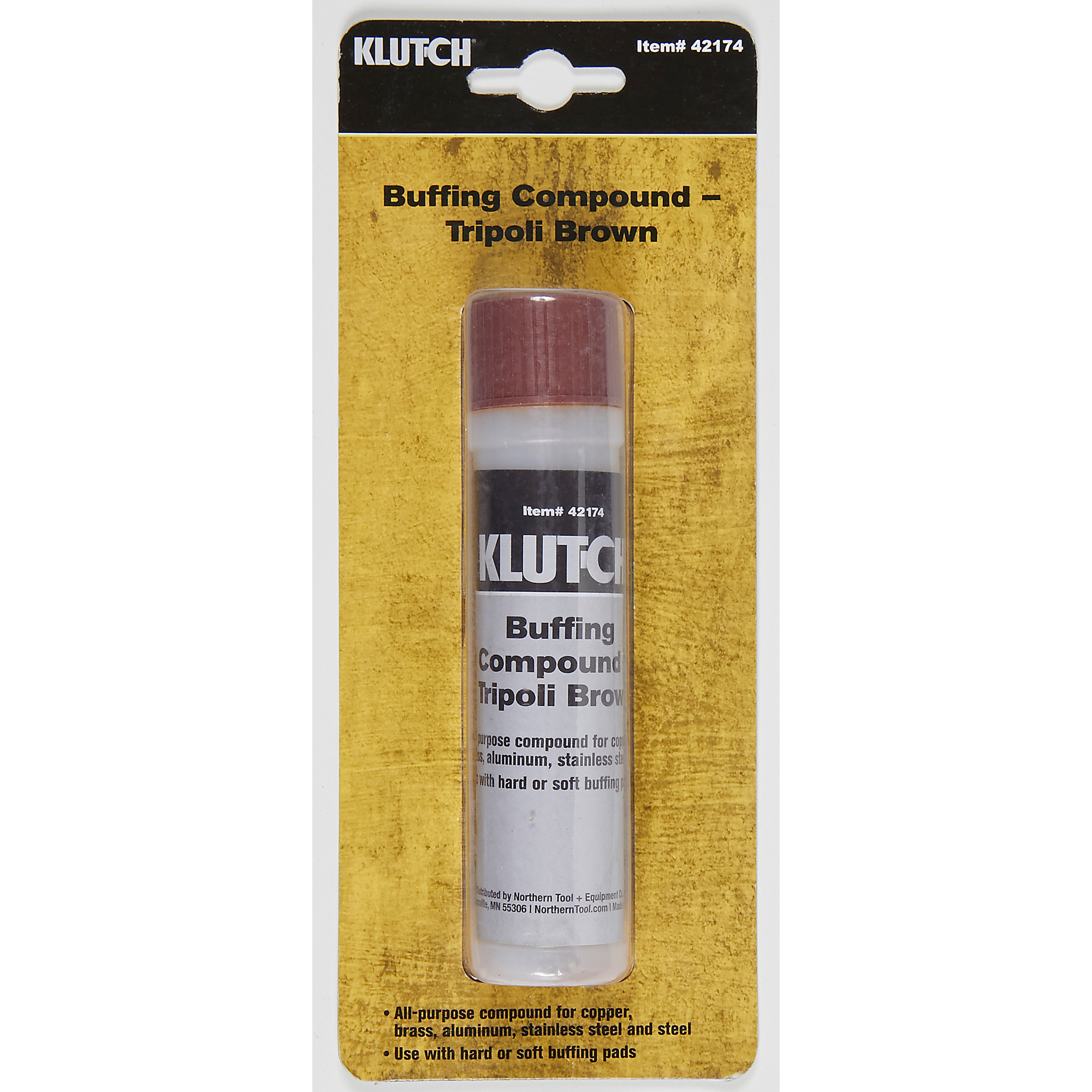 Klutch Buffing Compound — 1 Stick, White | Northern Tool