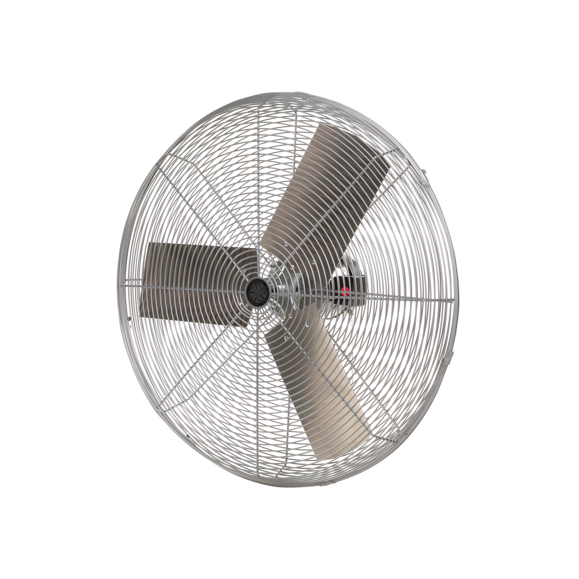 TPI Commercial Drum Fan with Swivel Base — 24in., 2 Speeds, 5400 CFM, 1 ...