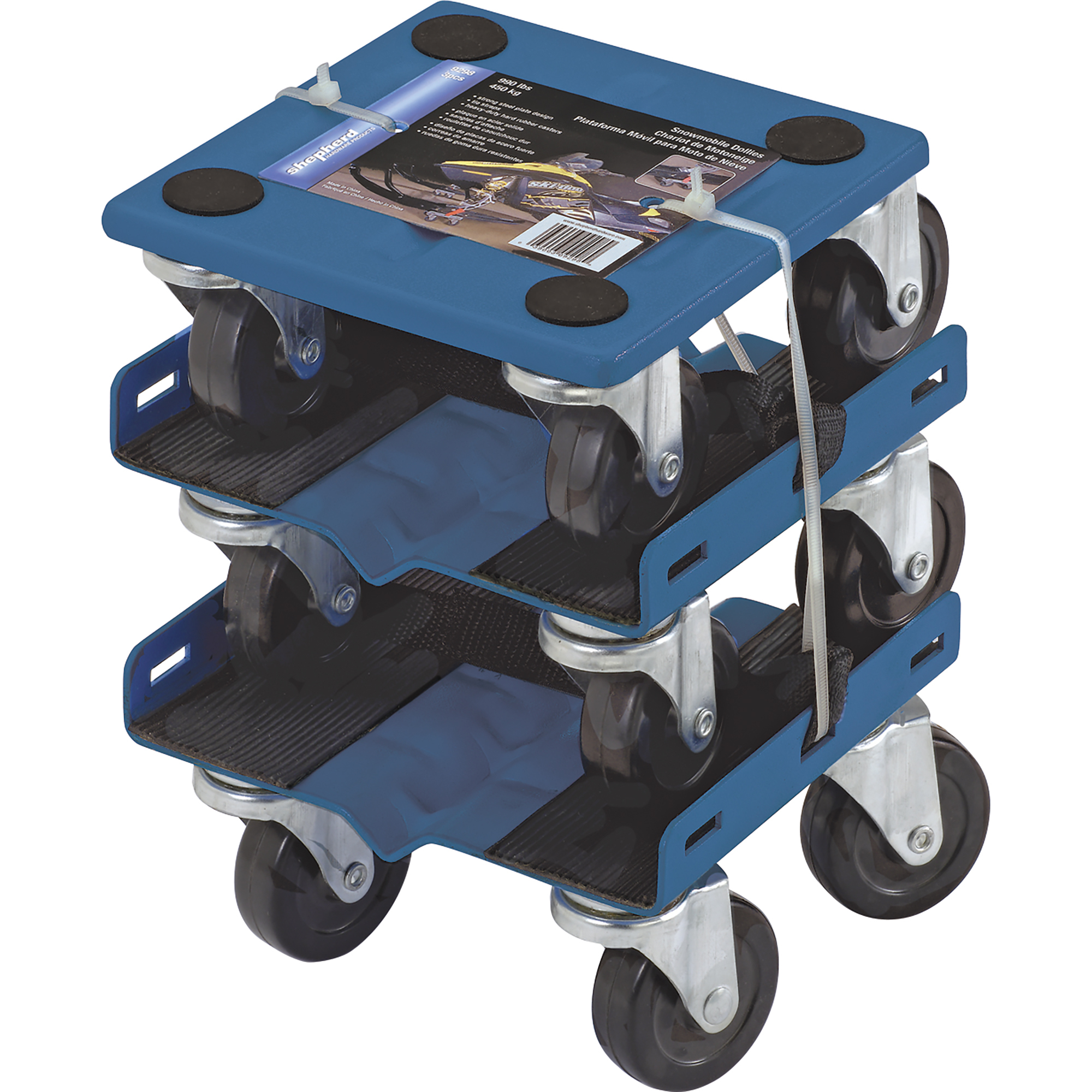 Strongway 5in. Heavy-Duty Rigid Rubber Caster — 600-Lb. Capacity ...