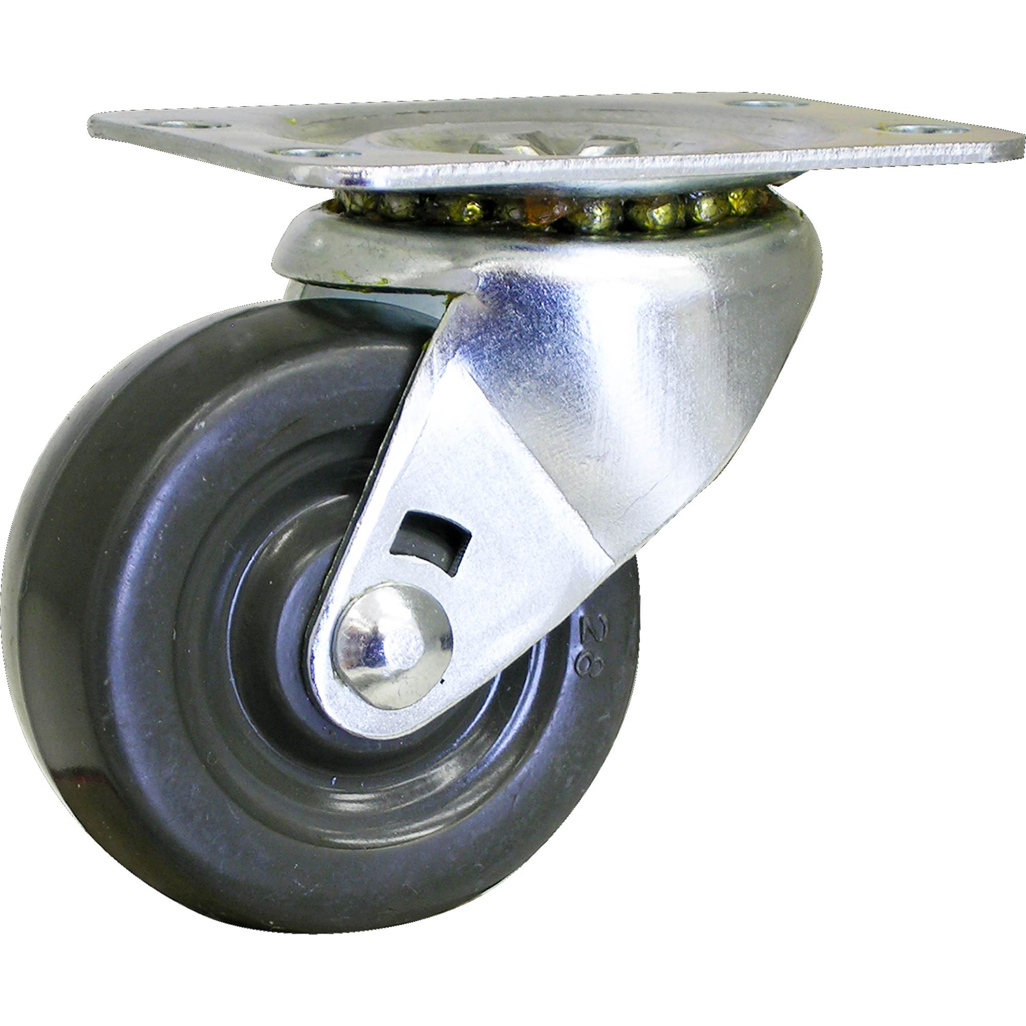 Ironton 8in. Rigid Pneumatic Caster — 250-Lb. Capacity, Lug Tread ...