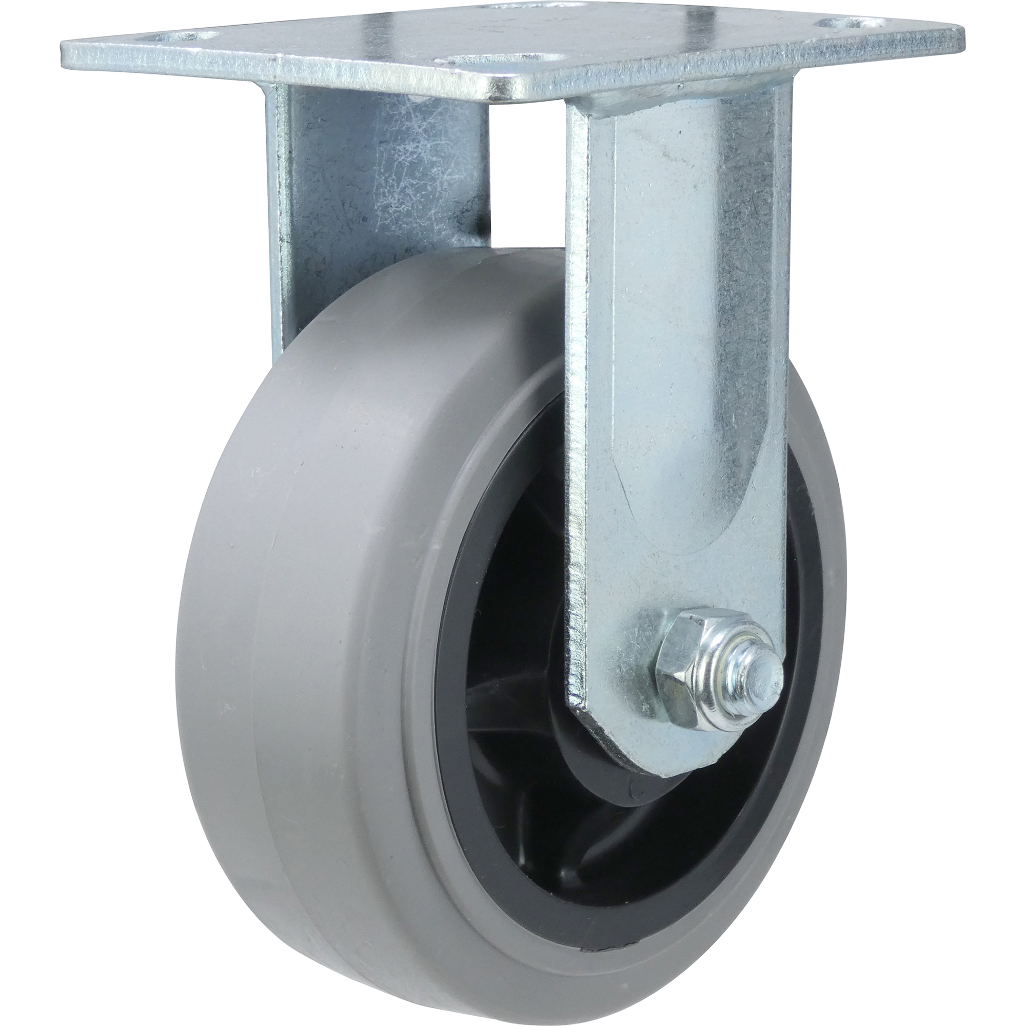 Shepherd Hardware, Casters, Wheel Diameter 5 in, Caster Type Rigid ...