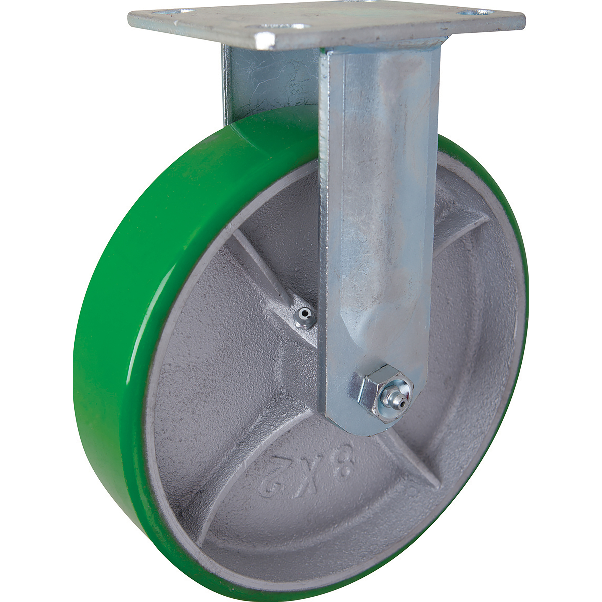 Shepherd Hardware, Casters, Wheel Diameter 8 in, Caster Type Rigid ...