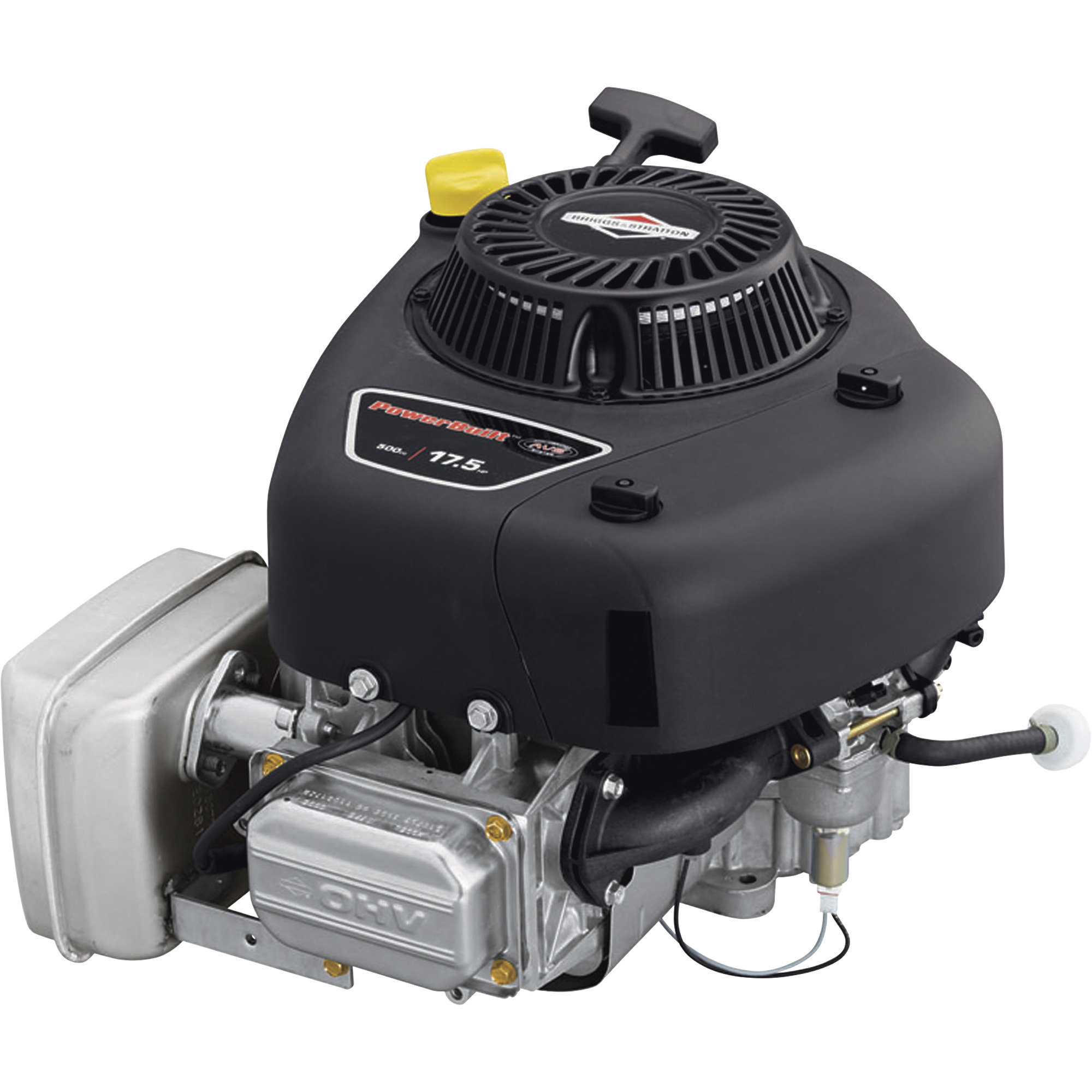 Briggs & Stratton Powerbuilt OHV Vertical Engine, 500cc, 1in. x 3 5 ...