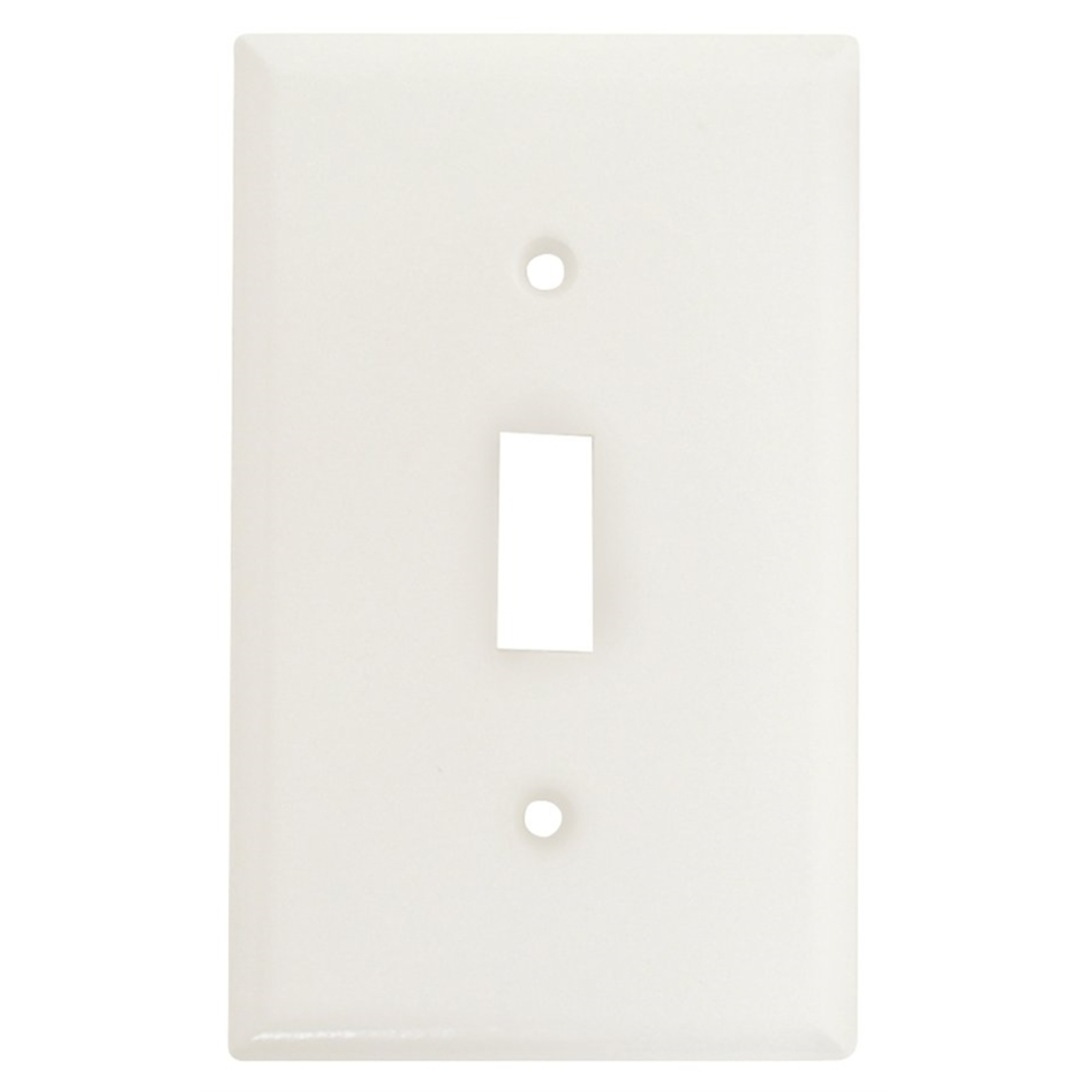 EATON WALL PLATE TOGGLE 1GANG WHITE, Product Type Receptacle Plate ...