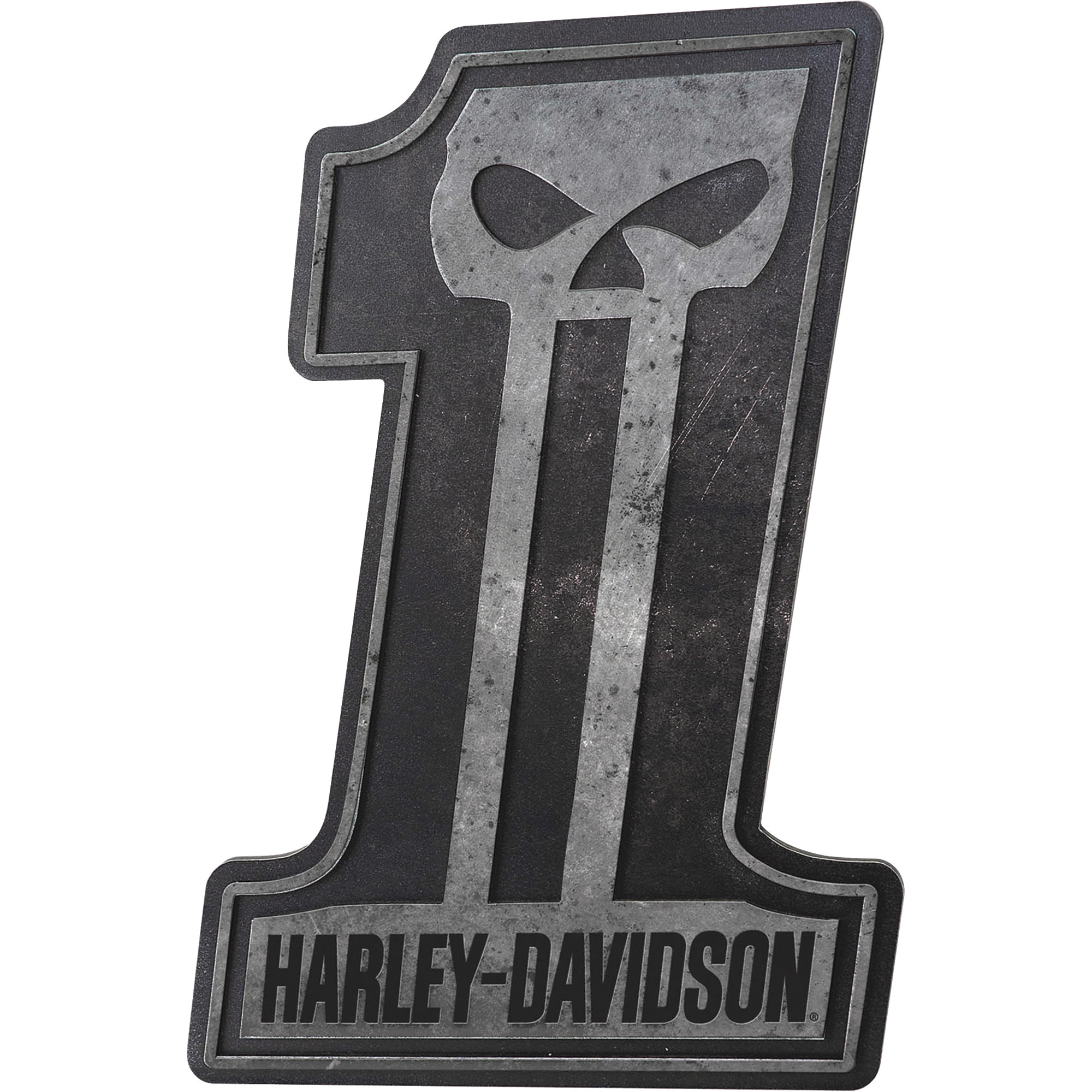 Harley-Davidson #1 Skull Bar Sign, Model# HDL-15312 | Northern Tool