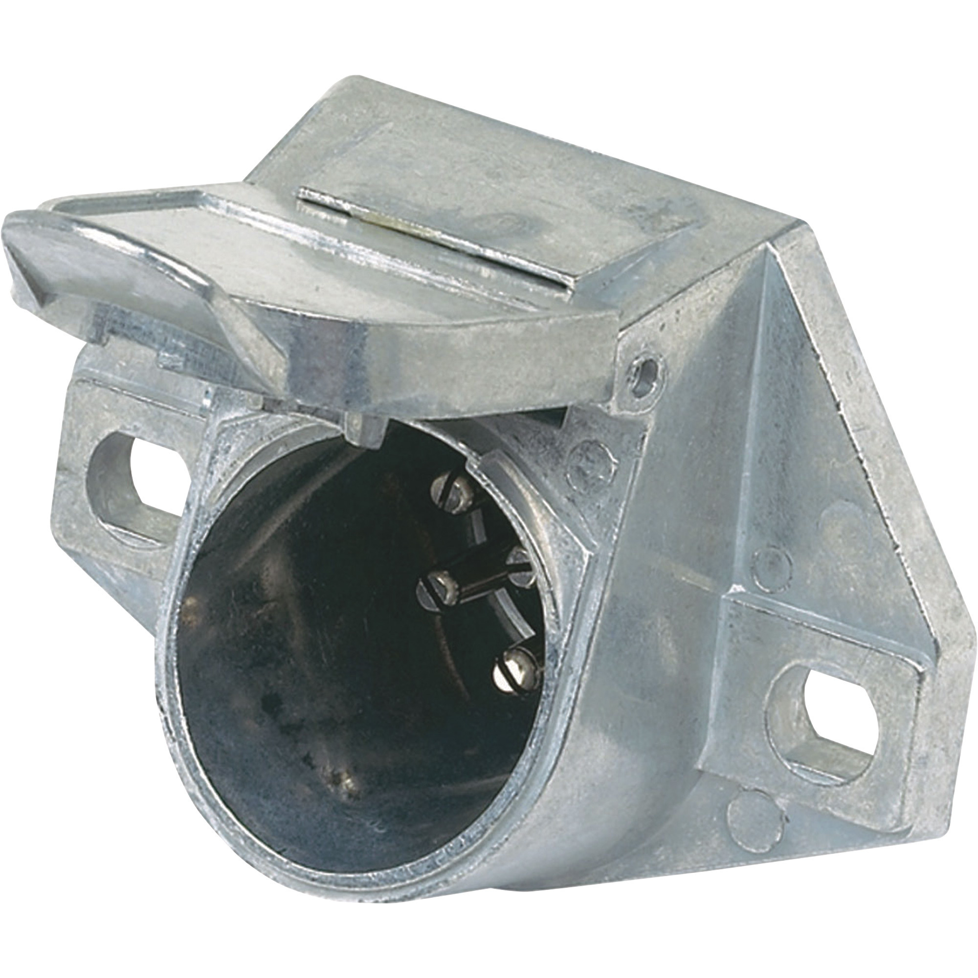 Hopkins Towing Solutions 7 Pin Trailer Wiring Connector, Vehicle Side ...