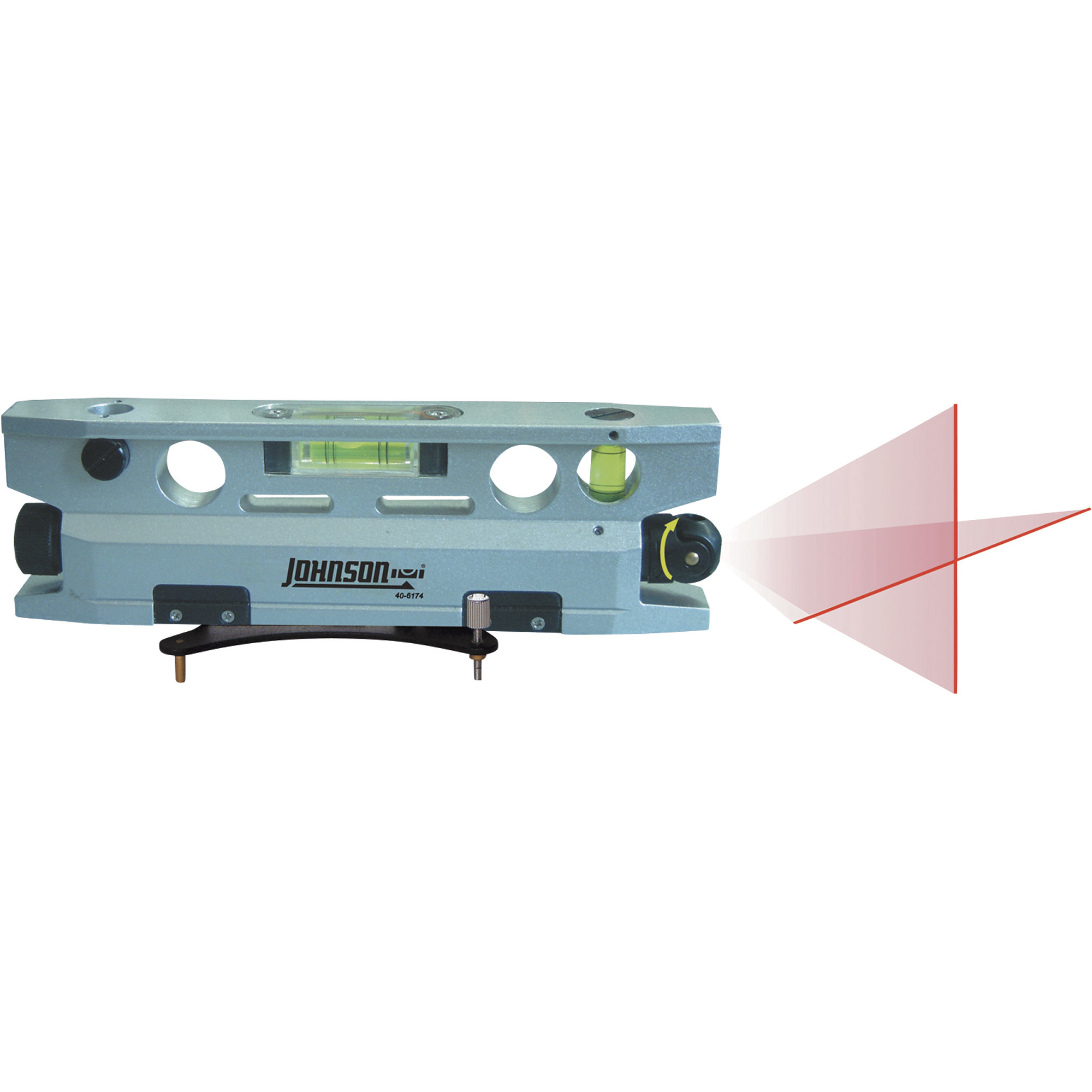 Johnson Level & Tool Magnetic Torpedo Laser Level with Base, Model# 40 ...