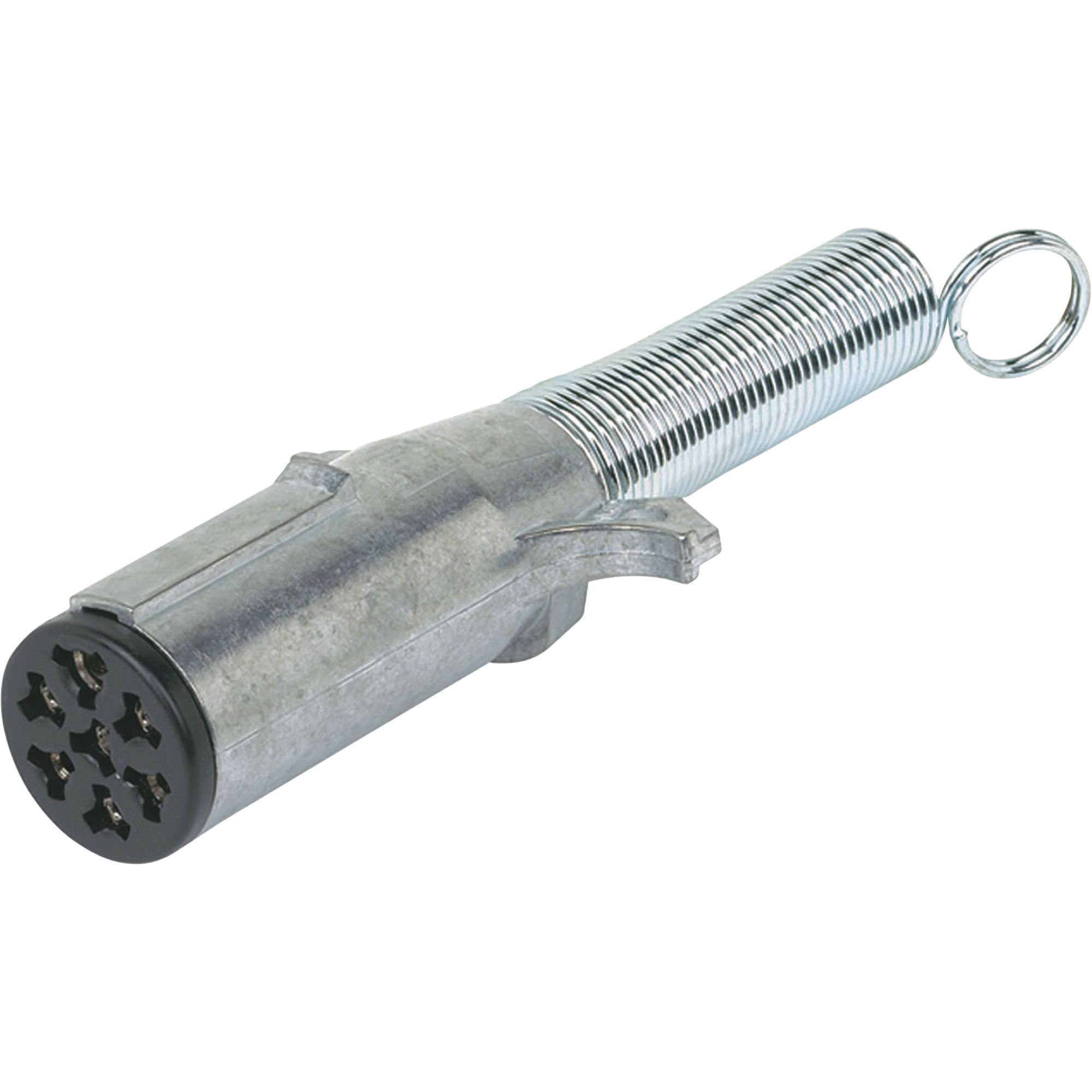 Hopkins Towing Solutions 7-Pole Round Metal Trailer Wiring Connector ...