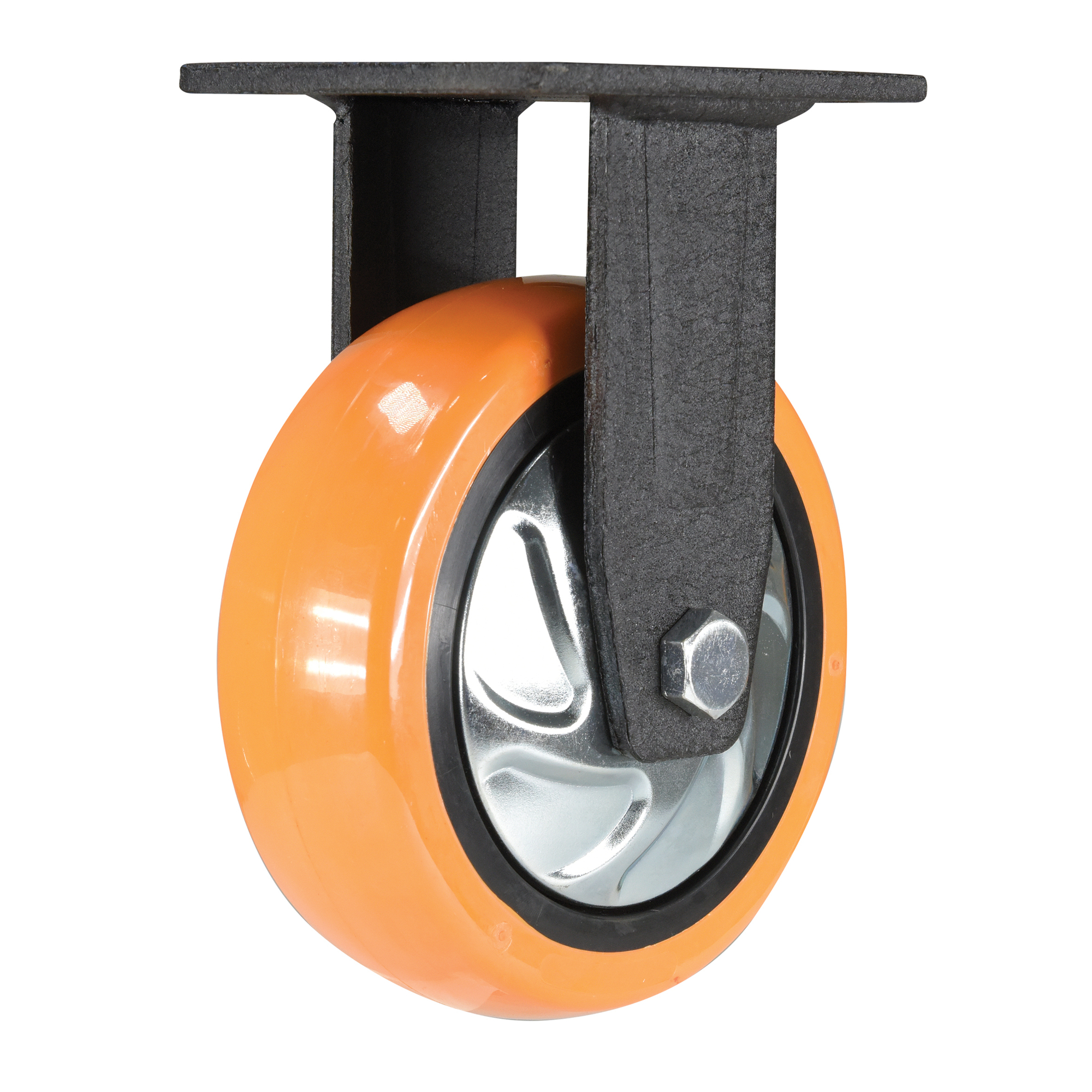 Vestil, Poly swivel total brake 6x2 837 pounds, Wheel Diameter 6 in ...