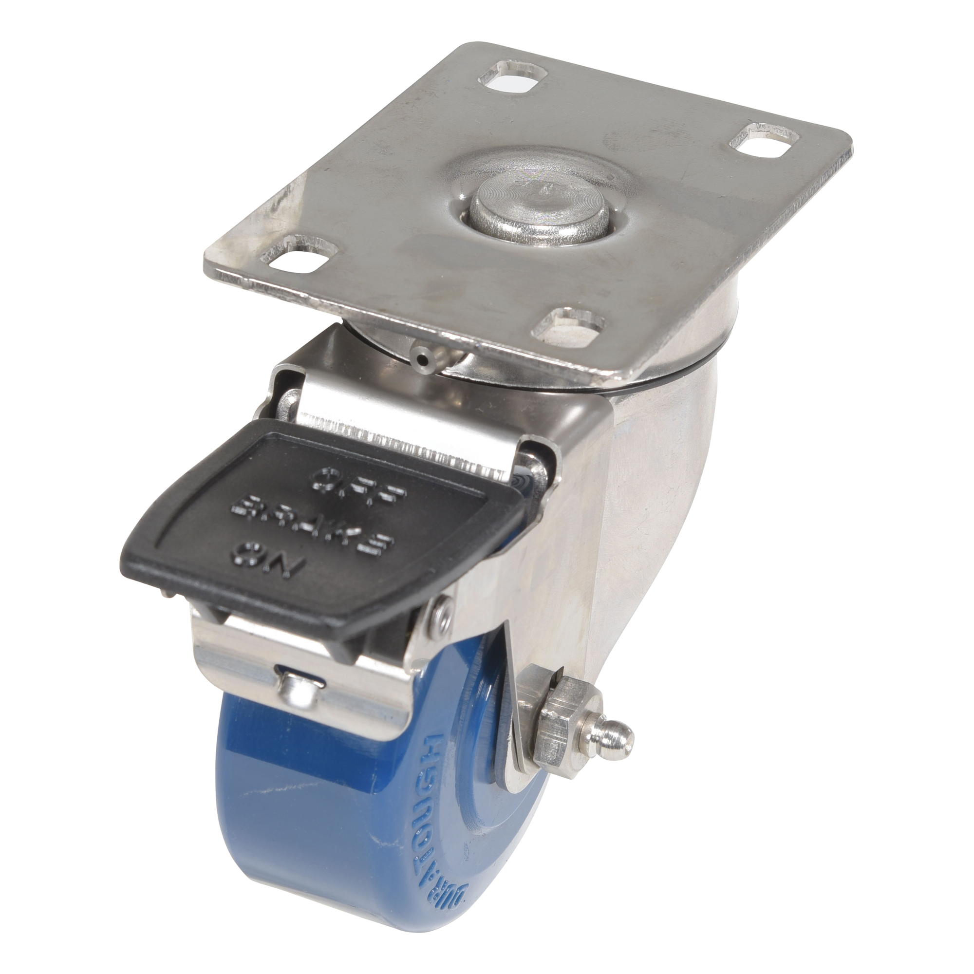 Strongway 12in. Rigid Flat-Free Solid Polyurethane Caster — 450-Lb ...