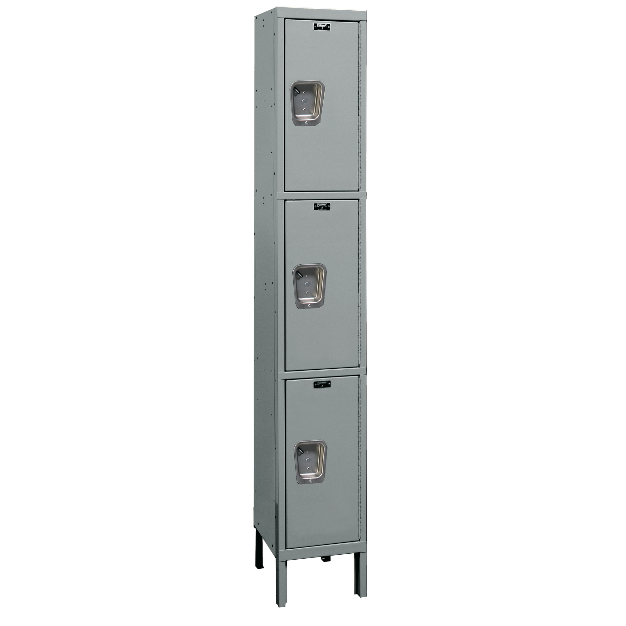 Hallowell, Maintenance-Free Quiet Locker, Height 78 in, Width 12 in ...