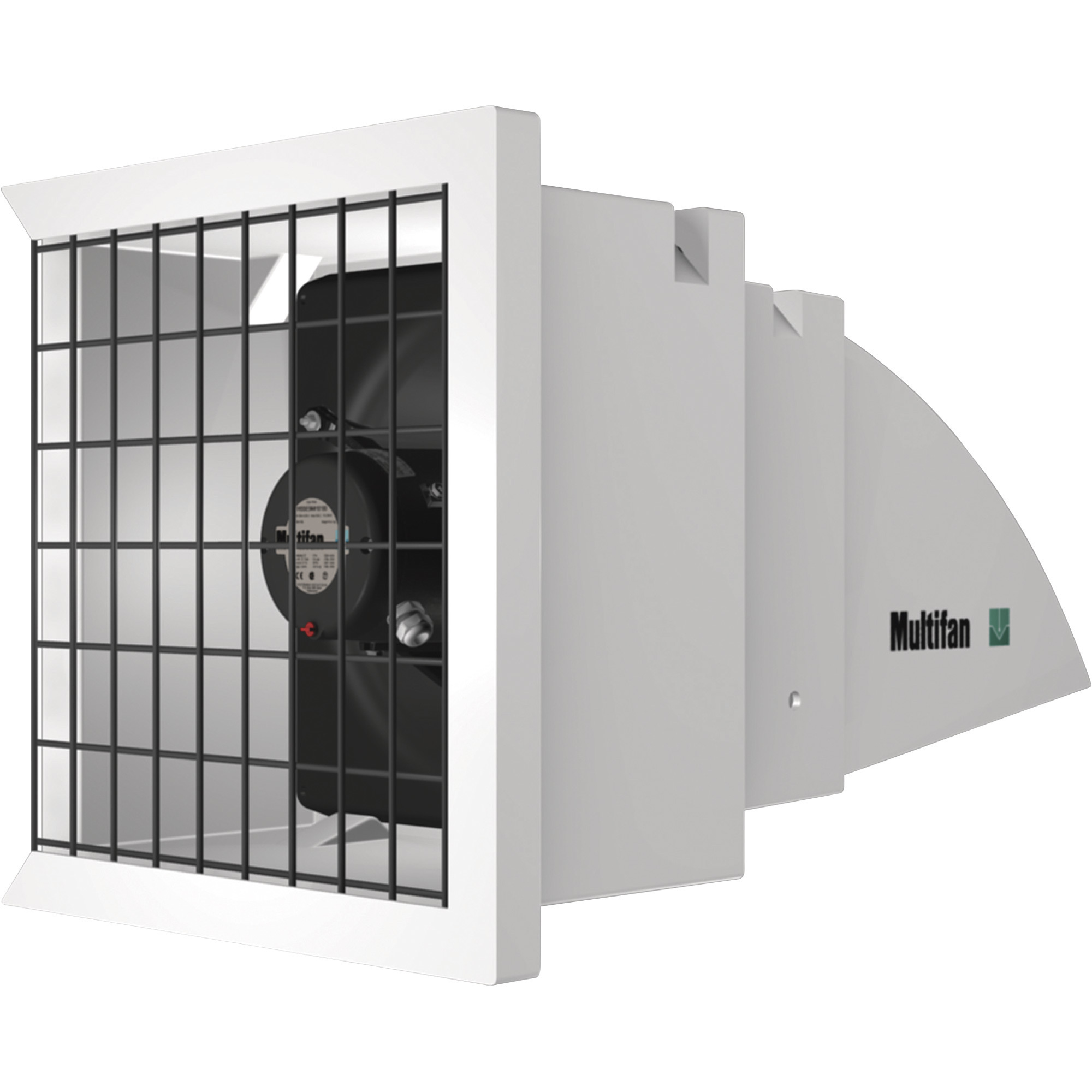 Vostermans Multifan Exhaust 24in. System 1 Fan, 120 Volt, Model ...