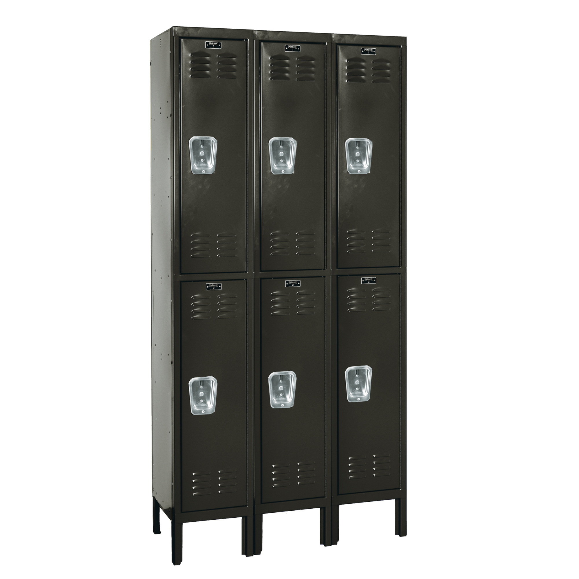 Hallowell, Double Tier Premium Locker, Height 78 in, Width 36 in, Color ...
