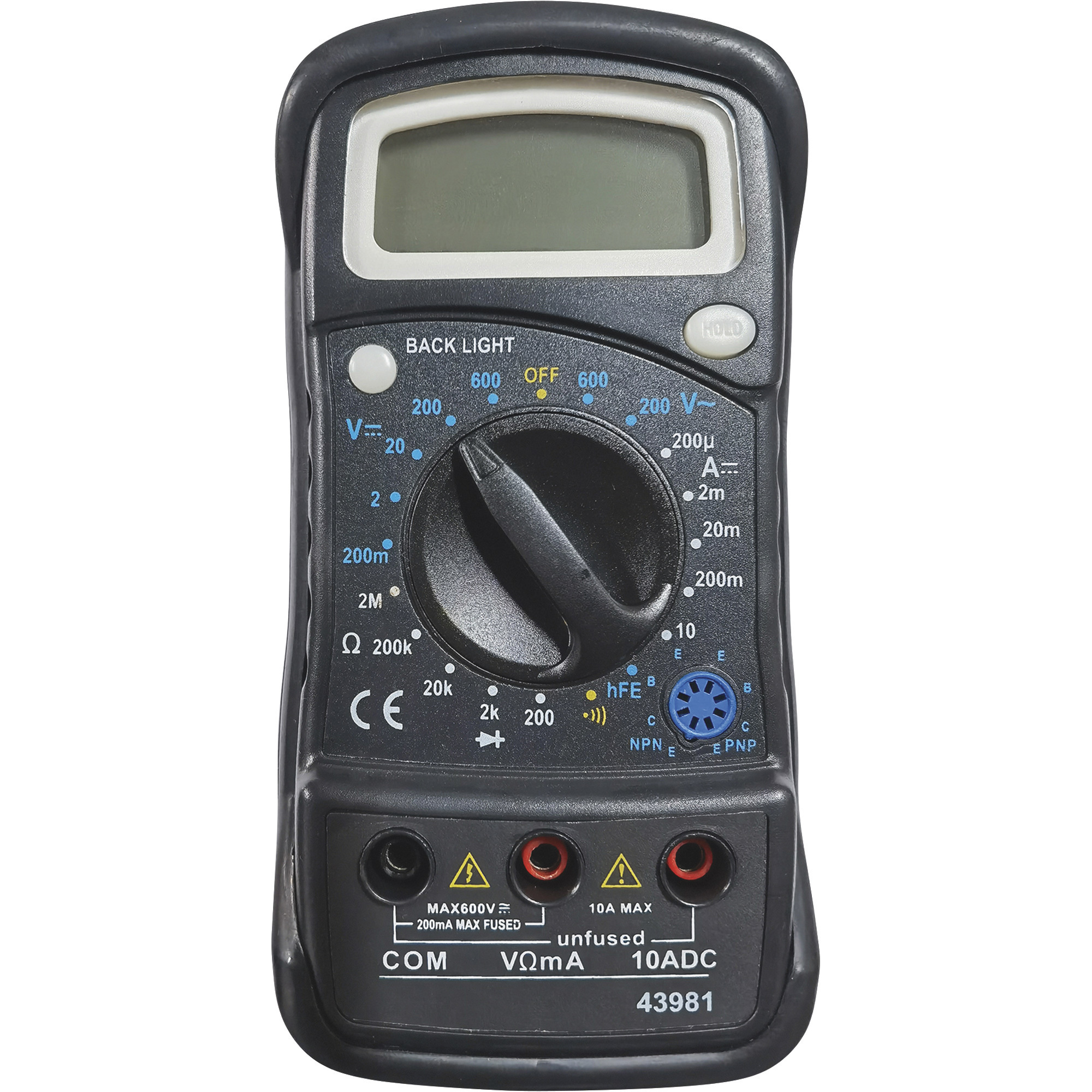 Ironton Digital Pocket Multimeter, 6 Functions | Northern Tool