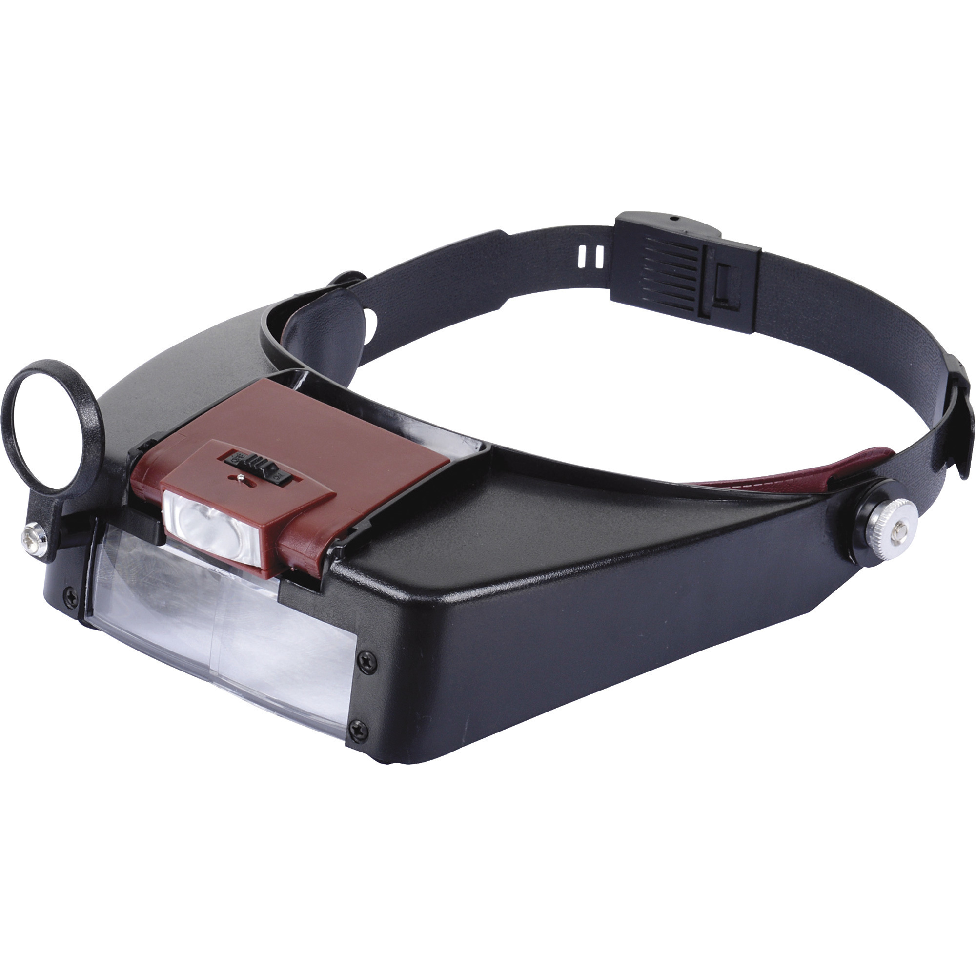 Ironton Headband Magnifier, 1.5x, 3x, 6.5x and 8x Magnification ...