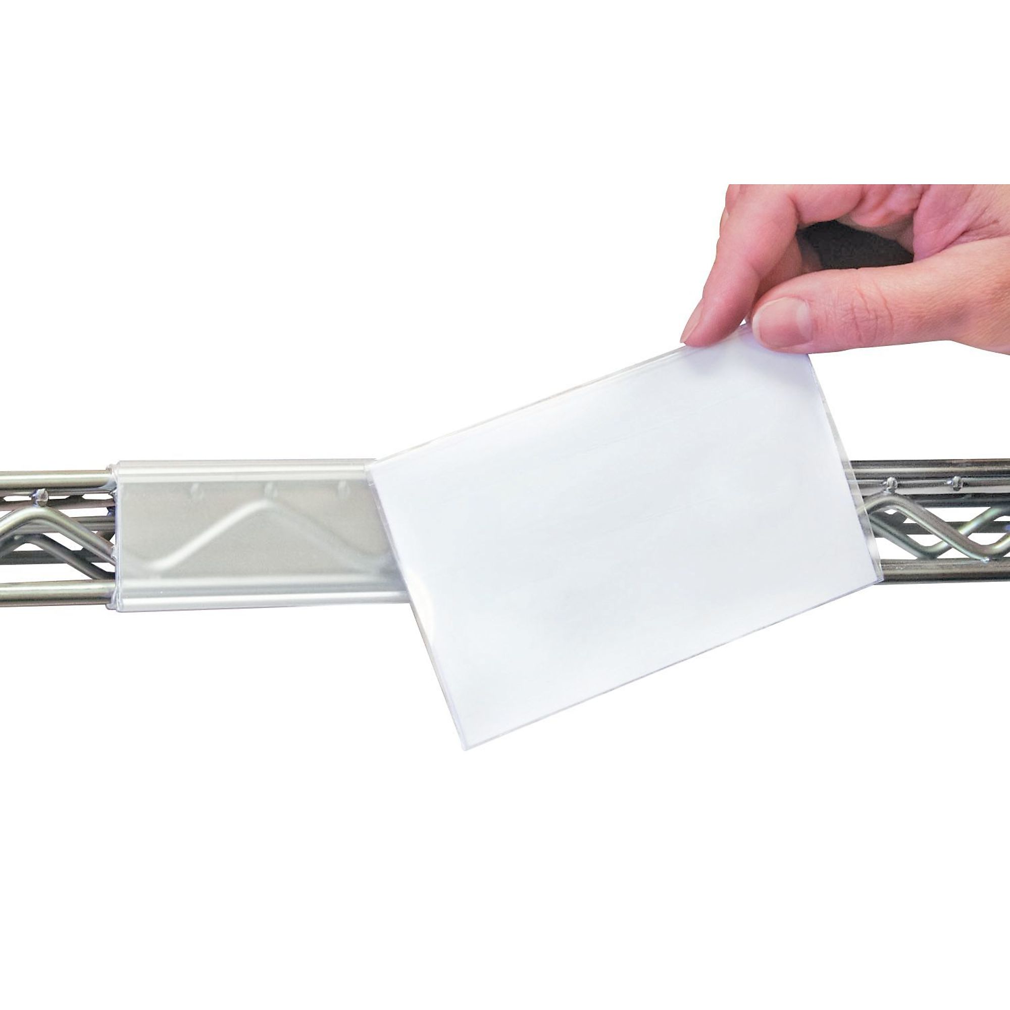 Quantum 3in. x 5in. 12 Label Holders with Paper Labels, Model# LHE3X5C ...