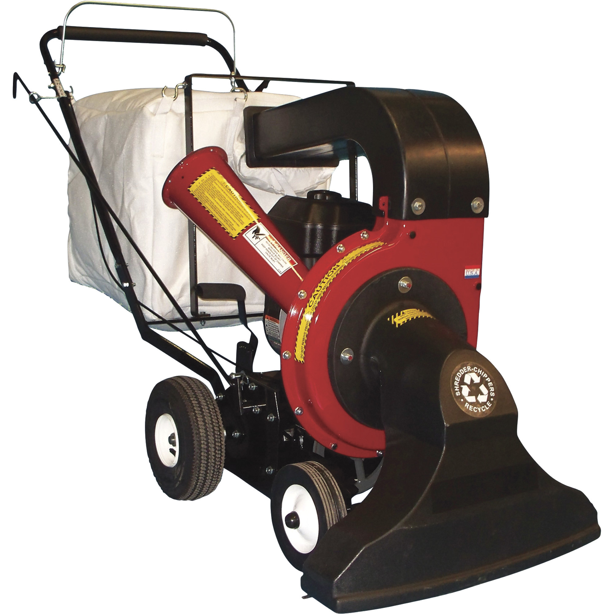 Stihl Gas-Powered Shredder Vac/Blower, 27.2cc, 412 CFM, 0.9 HP, Model ...