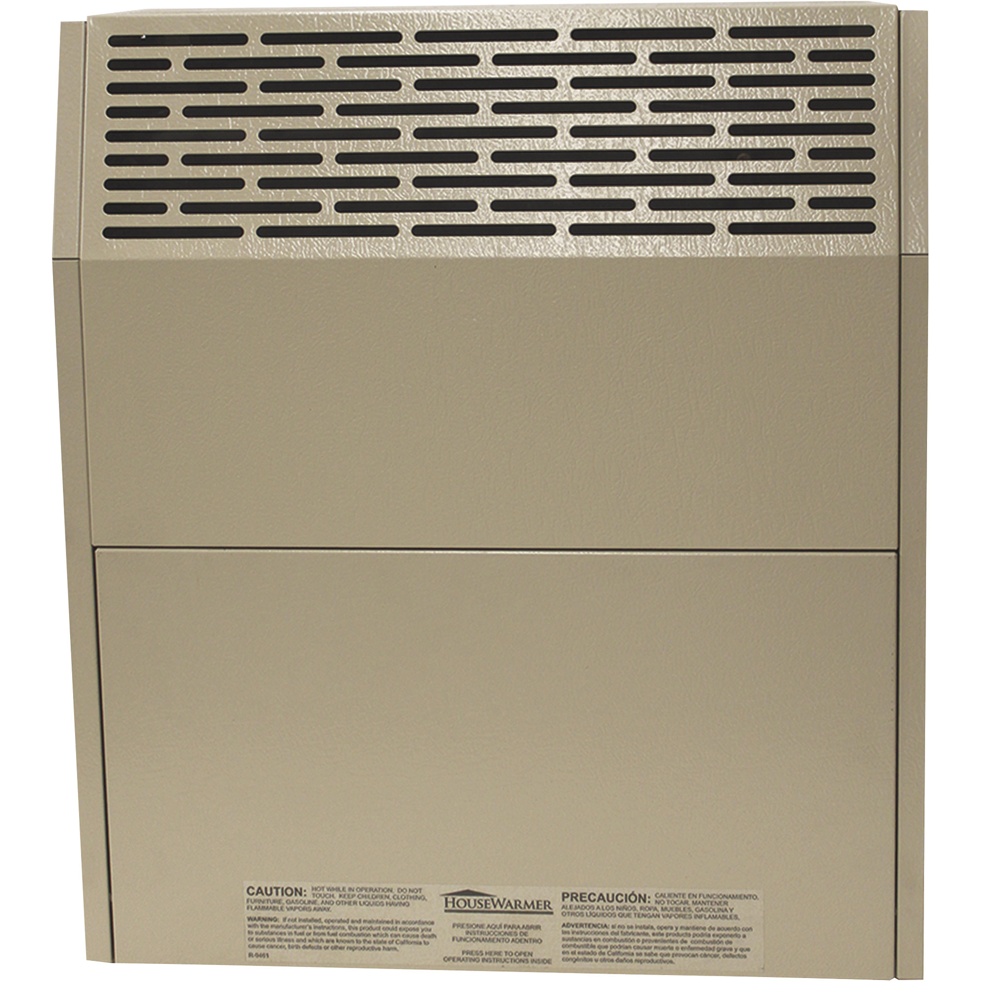Mr. Heater Natural Gas Vent-Free Radiant Wall Heater — 10,000 BTU, 2 ...