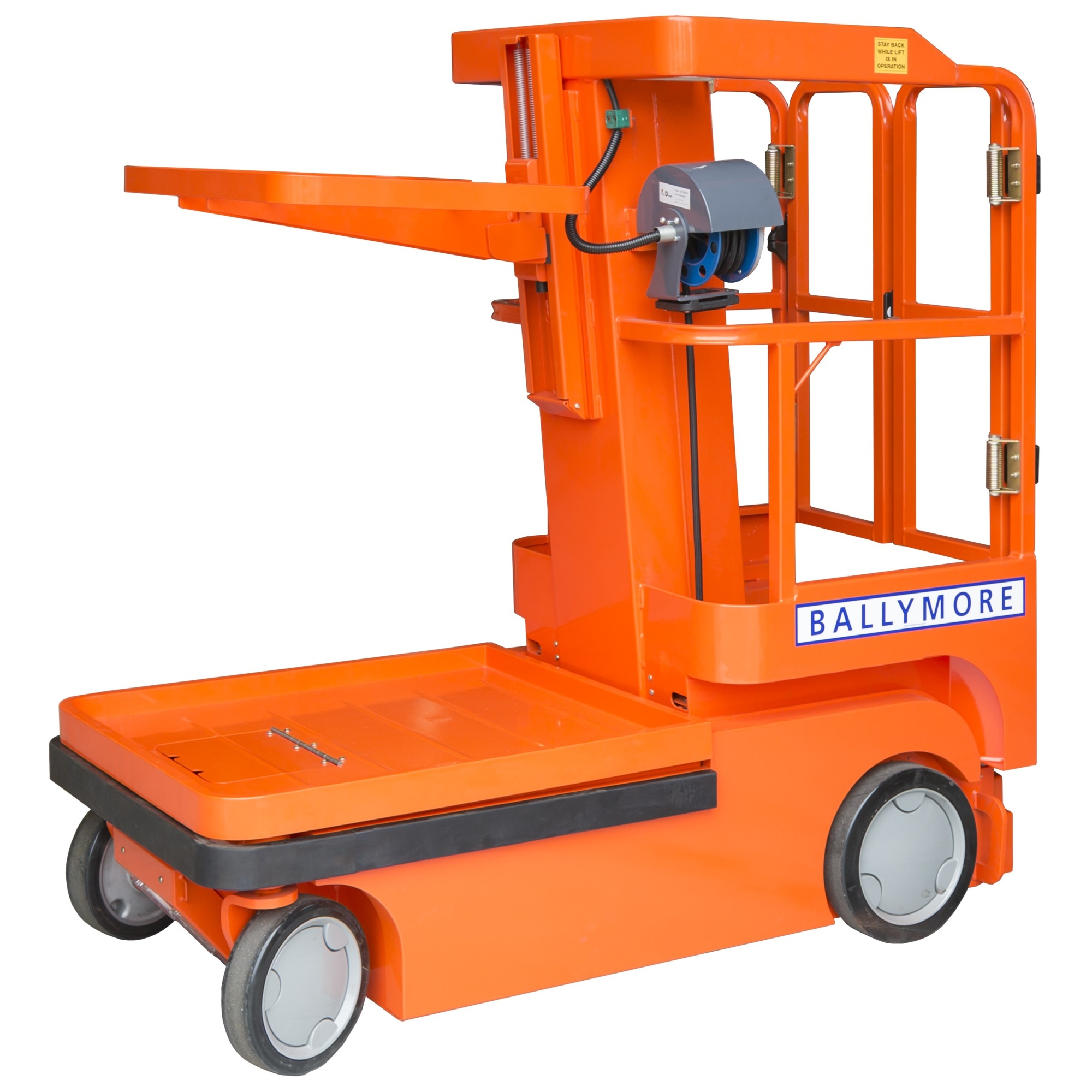 Genie Super Hoist CO2 Powered Material Lift, 12ft.5 1/2in. Lift, 300-Lb ...