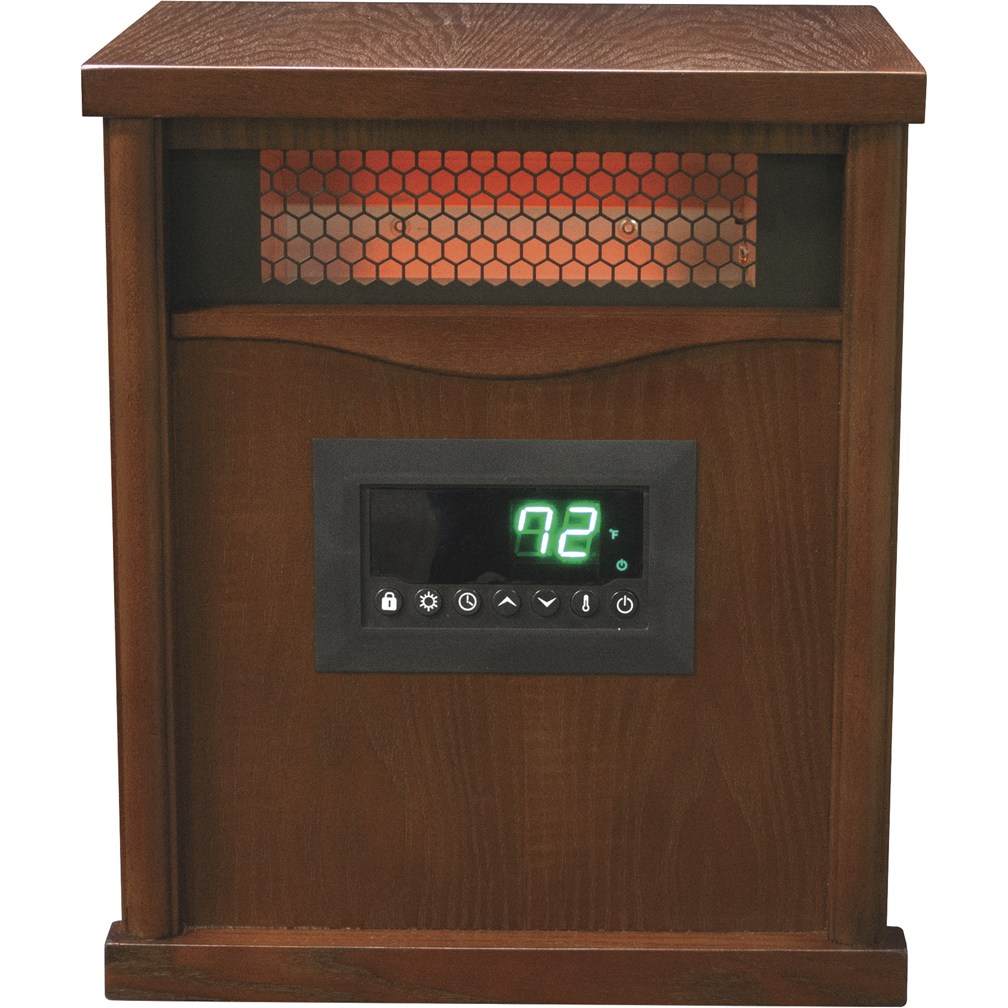 Life Corp 6-Tube Infrared Heater, 5100 BTU, 120 Volt, Model# HT1104 ...
