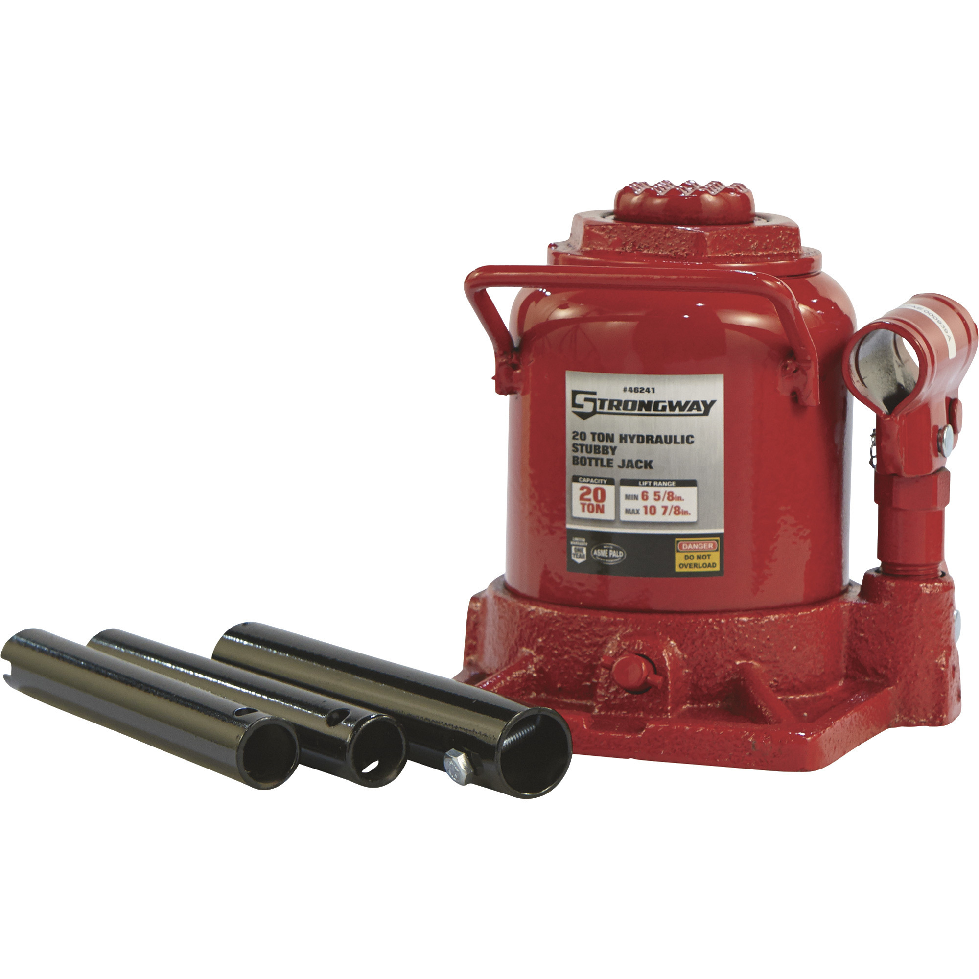 Strongway 20-Ton Hydraulic Low-Profile Bottle Jack | Northern Tool