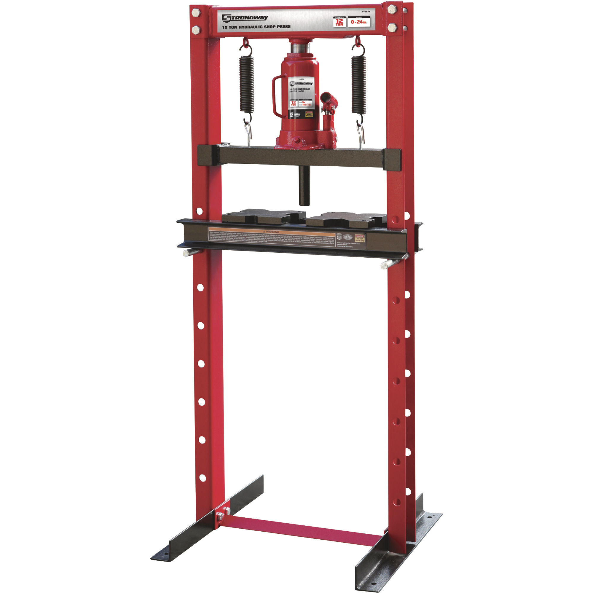 Strongway 12-Ton Hydraulic Shop Press | Northern Tool