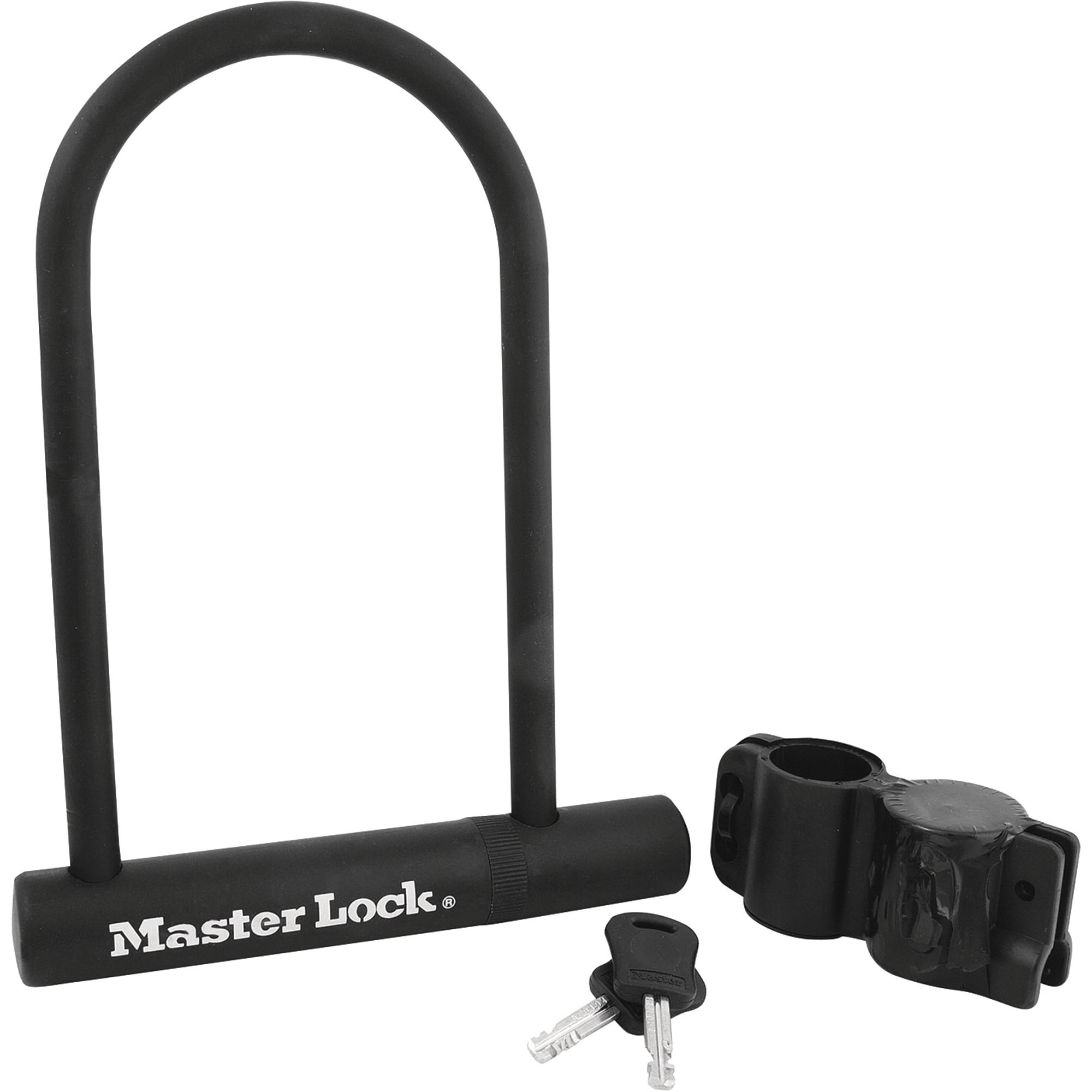 Master Lock Laminated Steel Padlock — 1 1/2in.H Shackle, 2in.W, Model ...