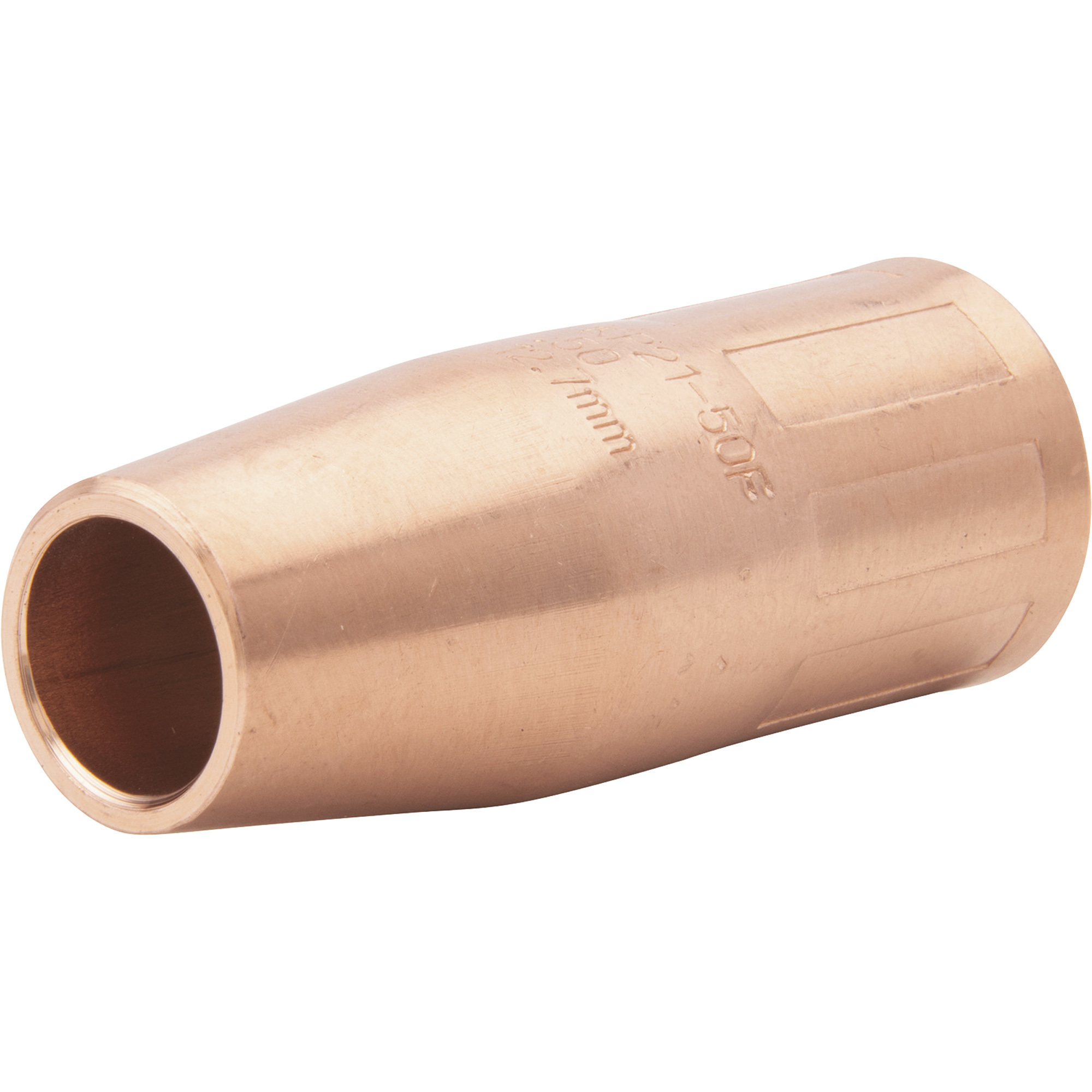 Lincoln Electric MIG Welding Nozzle, 1/2in., Copper, 1-Pack, Model ...