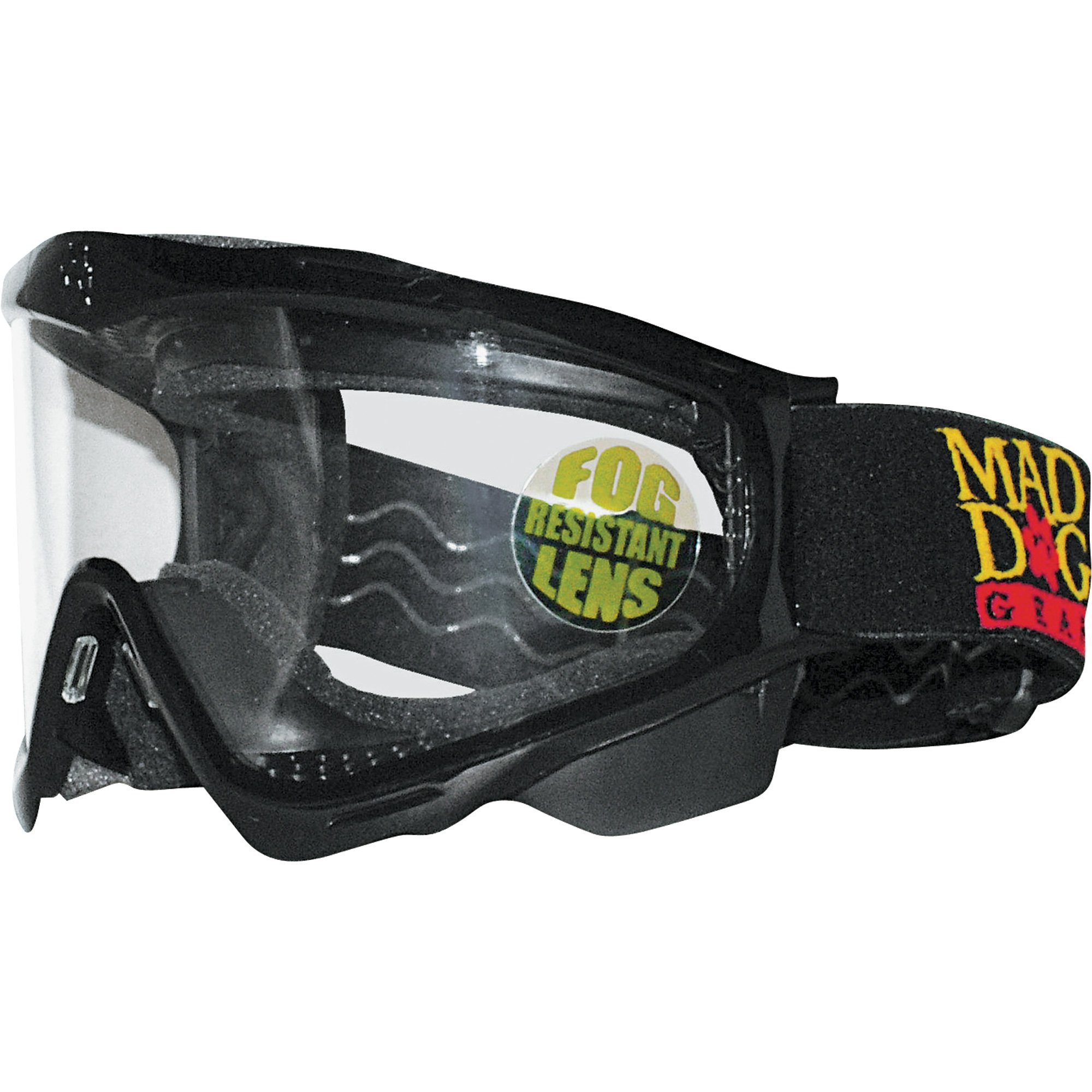 Mad Dog Deluxe ATV Goggles, Model# A021BLK | Northern Tool