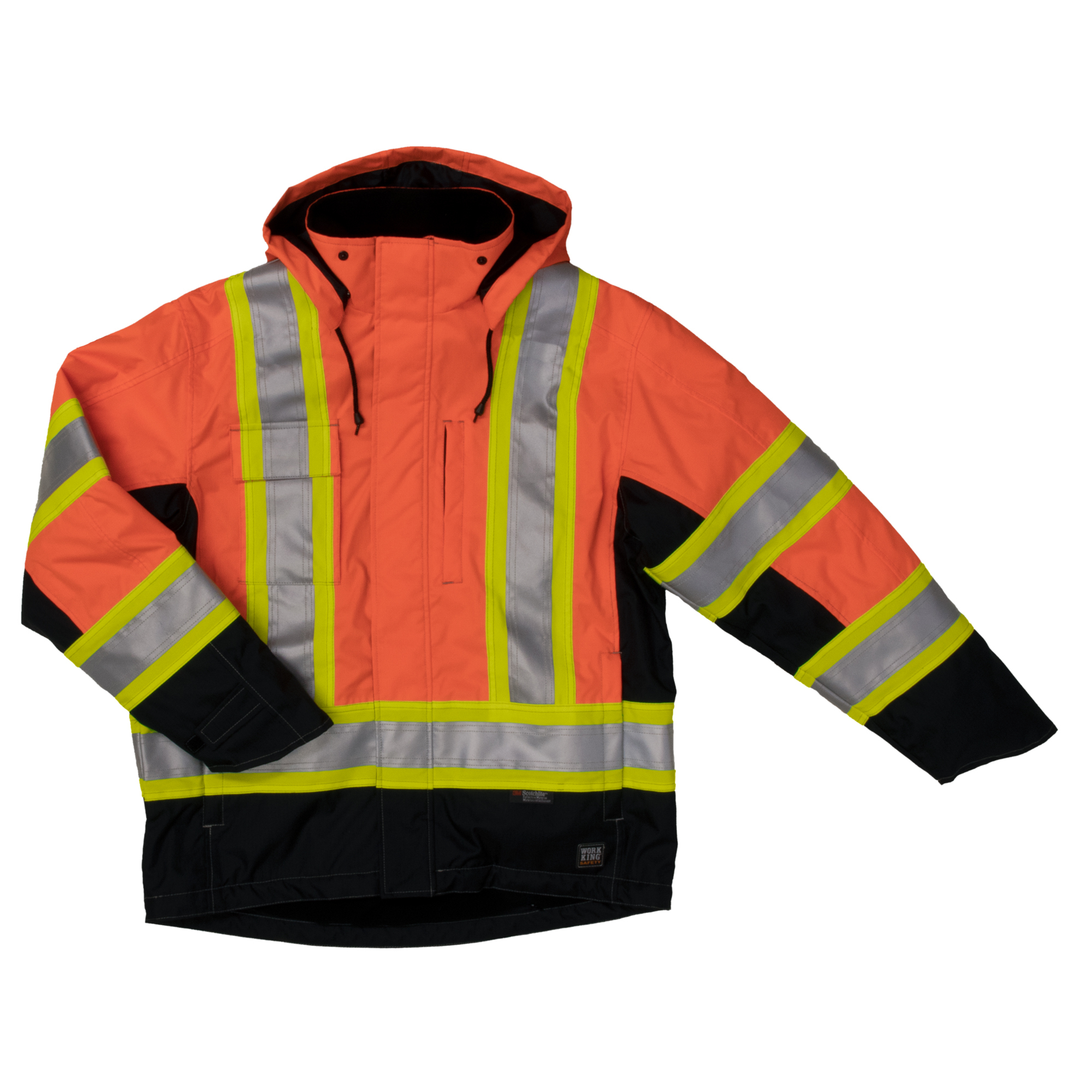 Tough Duck Fleece Lined Safety Jacket | Northern Tool