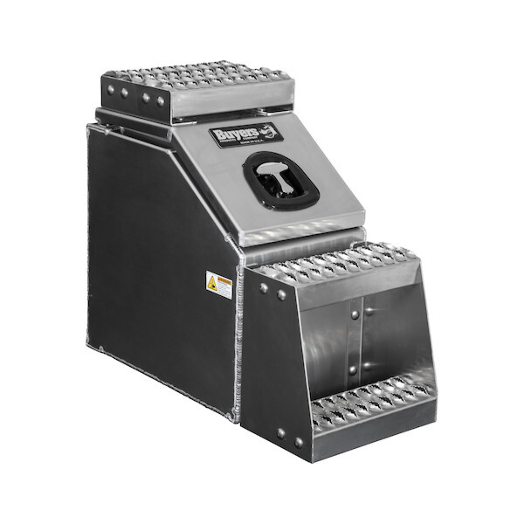 Buyers Products, Class 8 Step Box, Width 28 in, Body Material Aluminum ...