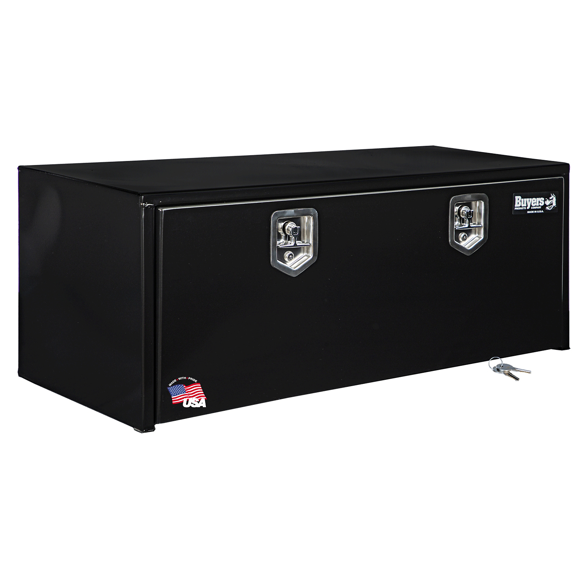 Buyers Products, 48x18x18in. Steel Underbody Truck Tool Job Storage Box ...