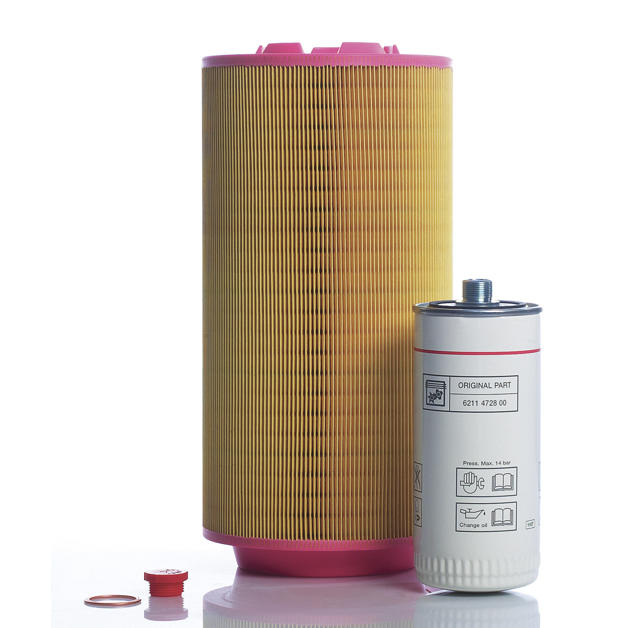 Quincy Compressor 8,000 Hour Maintenance Kit, For Quincy QGS20 and ...