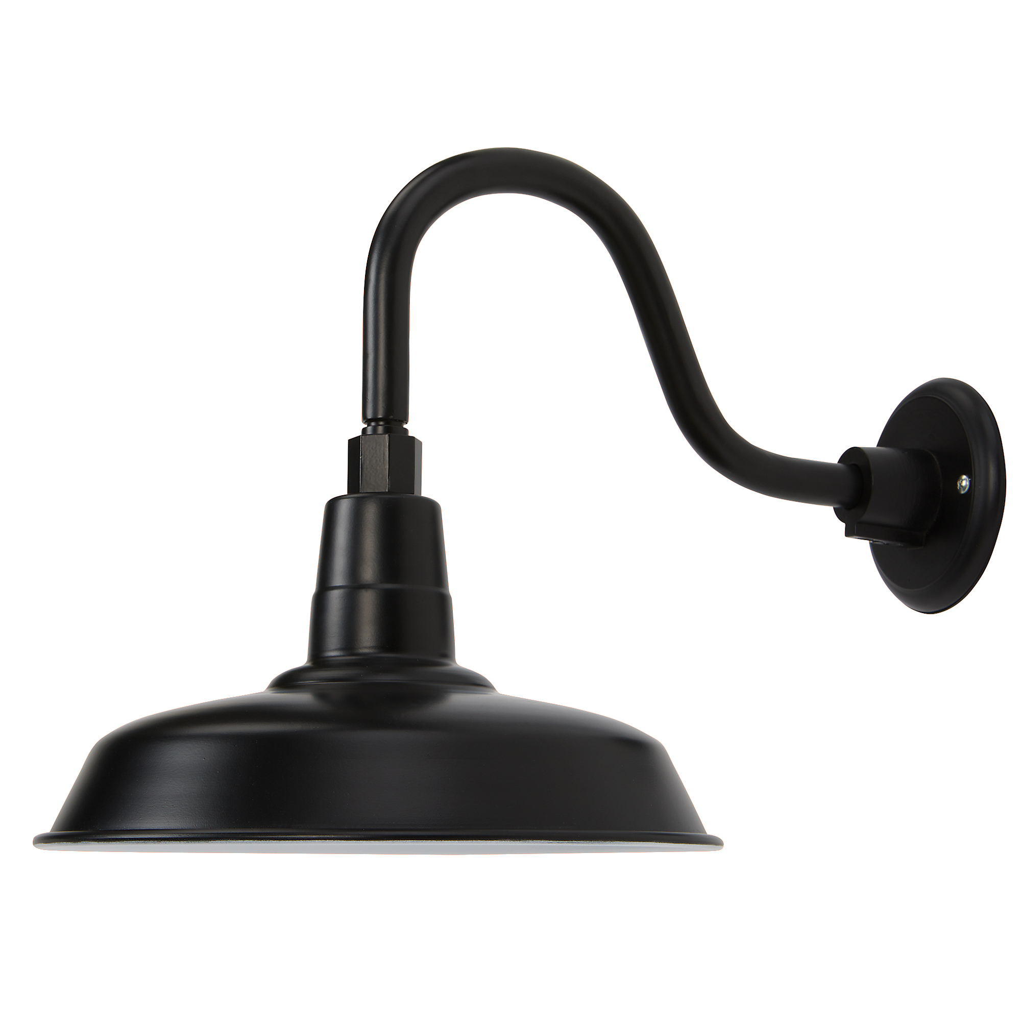 Strongway Multi-Mount Indoor/Outdoor Barn Light, 200 Watts, Black ...