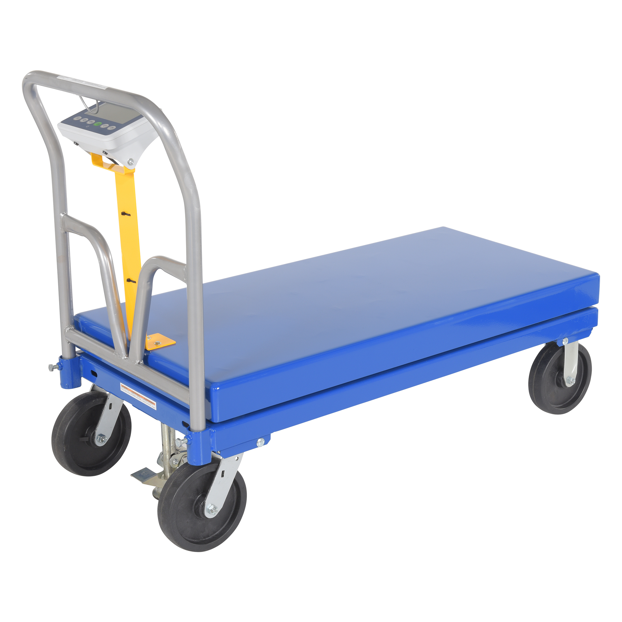Strongway Side-Panel Platform Cart — 2000-Lb. Capacity, 48in.L x 24in.W ...