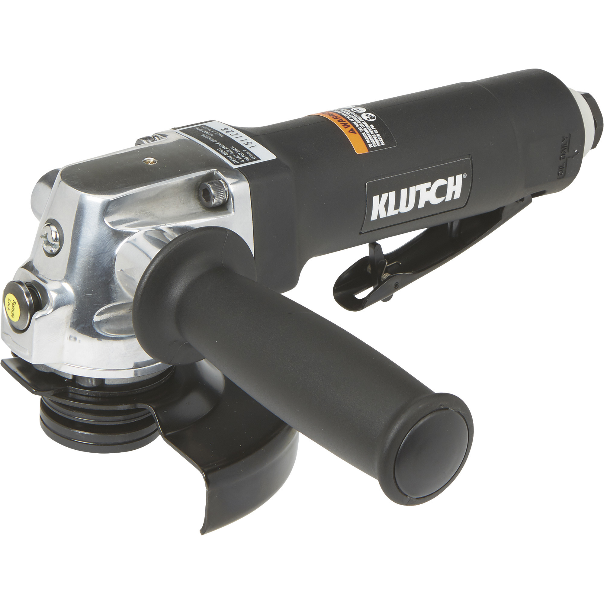 Klutch 4 1/2in. Air Angle Grinder, 12,000 RPM, 4 CFM | Northern Tool