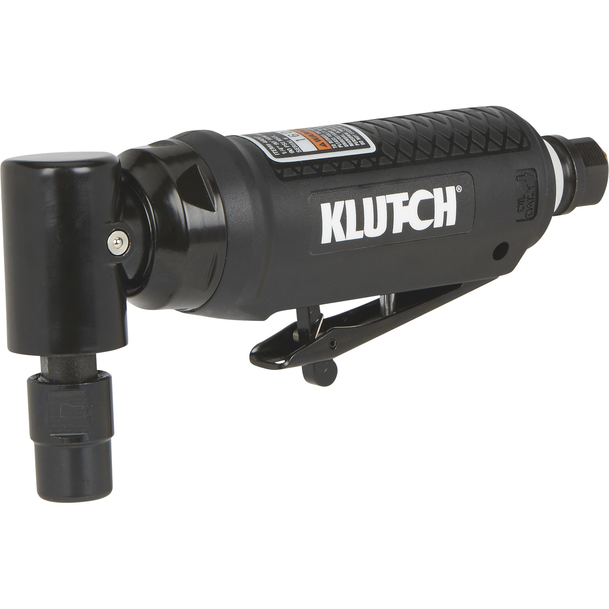 Klutch 1/4in. 90° Air Mini Die Grinder, 20,000 RPM, Angle Head, 4 CFM ...