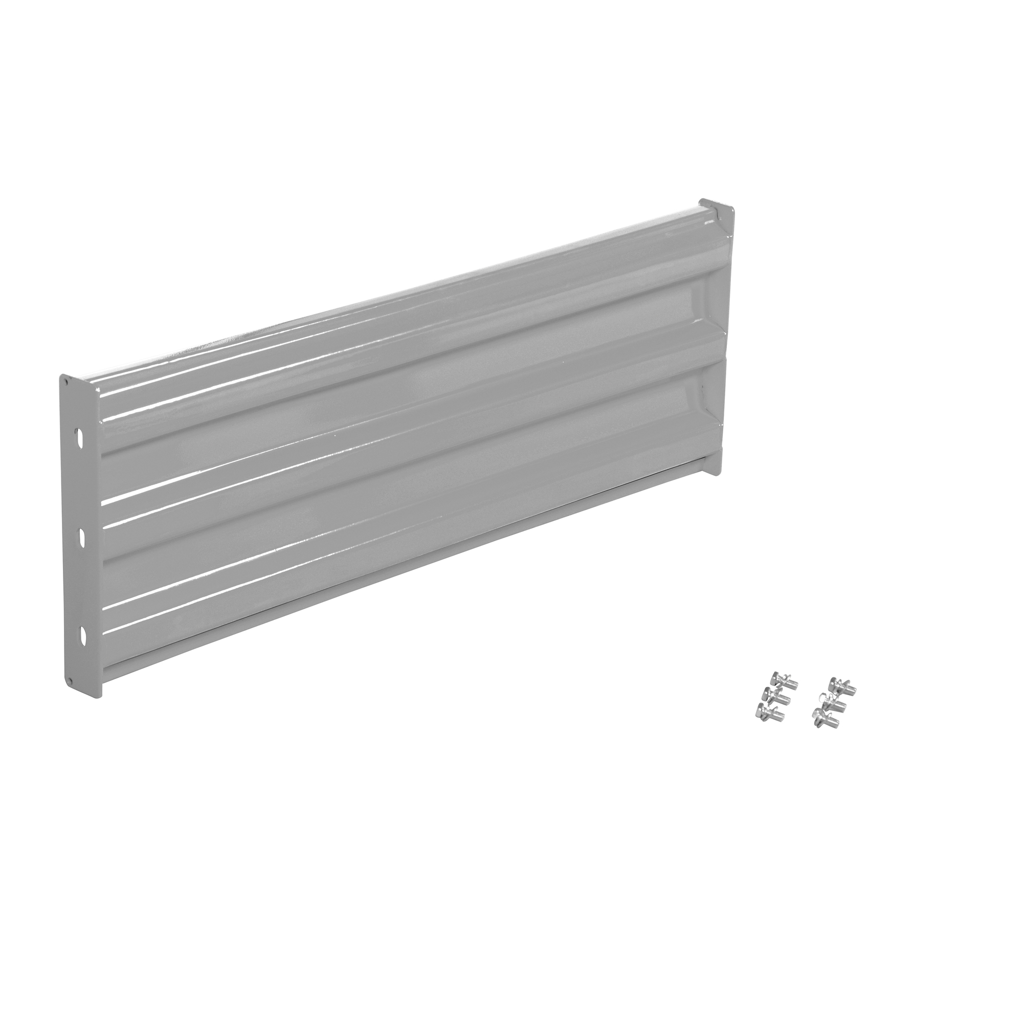 Vestil, 4ft. 3 Rib Bolt On Guard Rail SL, Length 41.875 in, Model# GR ...