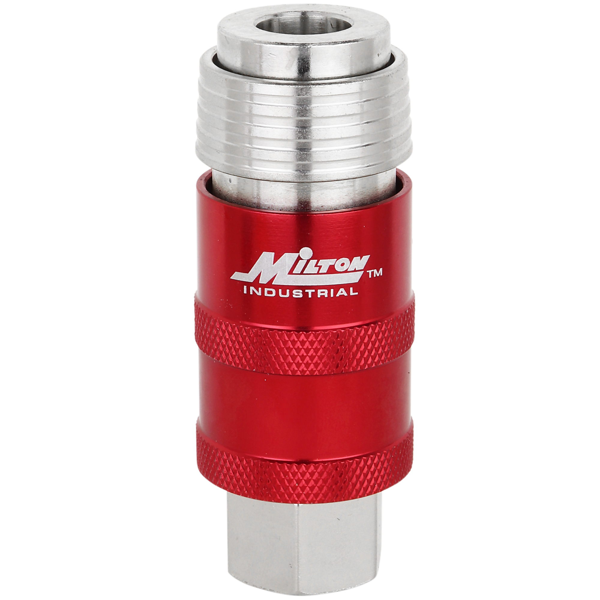 Milton, Safety Exhaust Coupler, 1/4in. FNPT, Coupler Size 1/4 in, Model ...