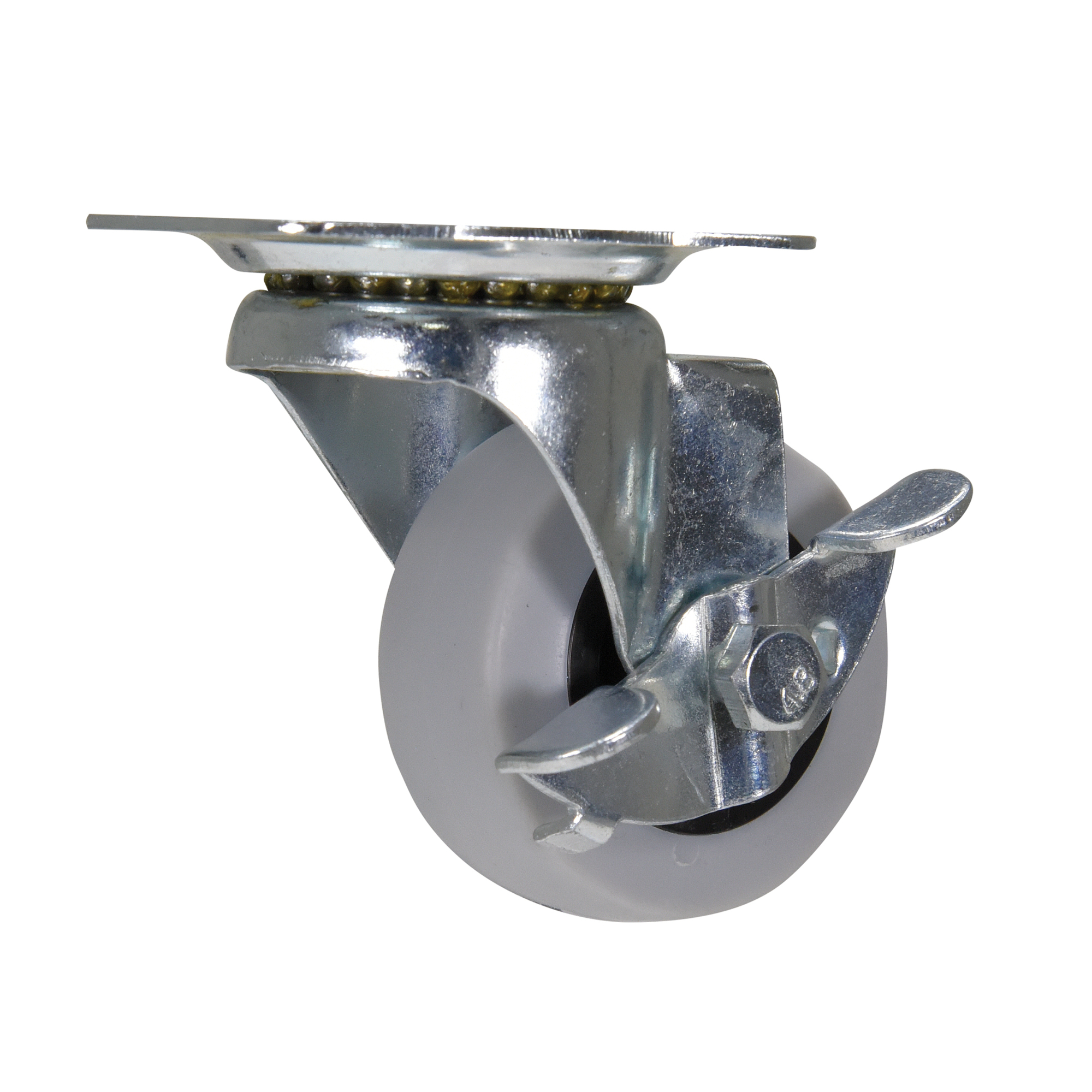 Service Caster, 3in. x 1 1/4in. Stem Casters, Wheel Diameter 3 in ...