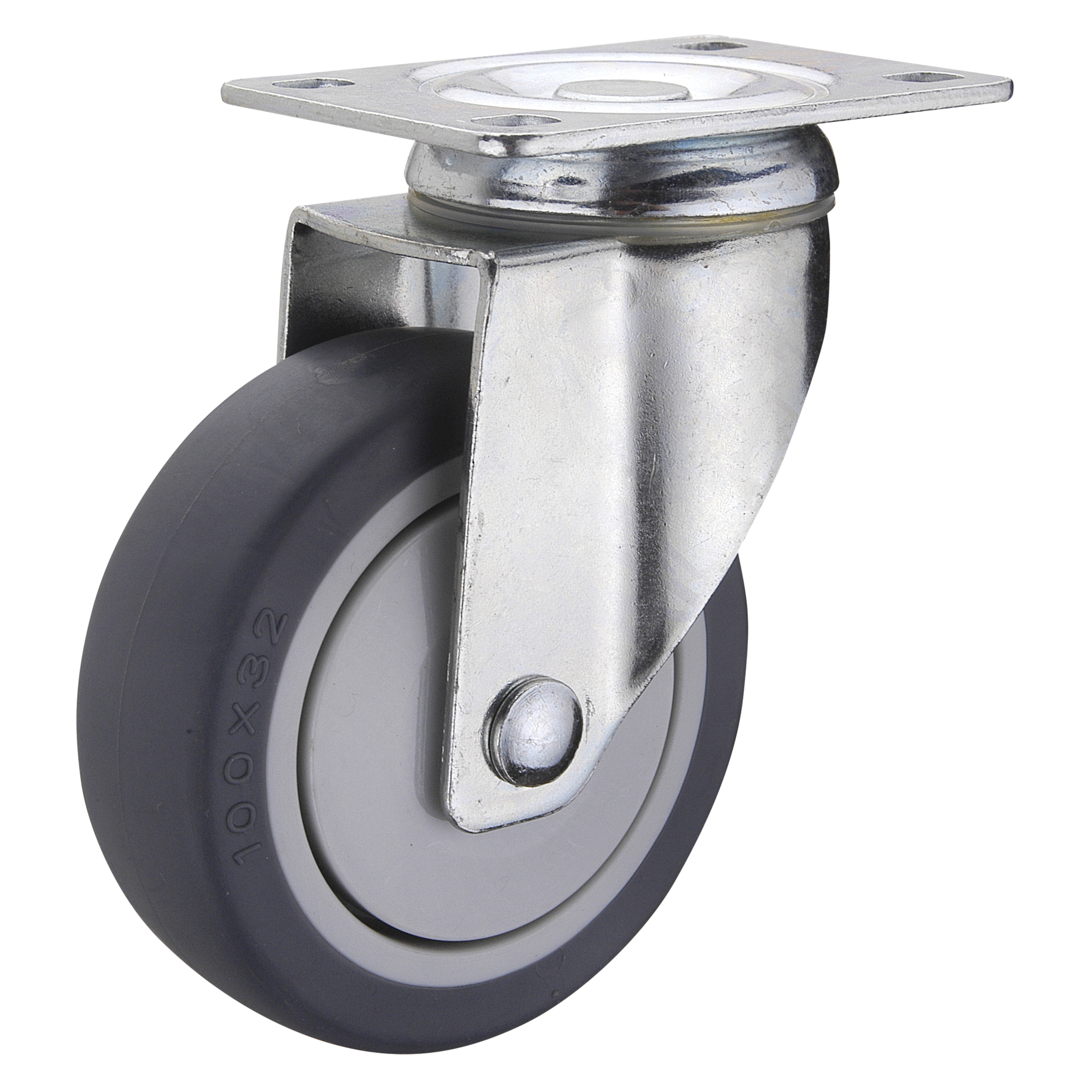 Strongway 12in. Swivel Flat-Free Rubber Foam-Filled Caster — 330-Lb ...