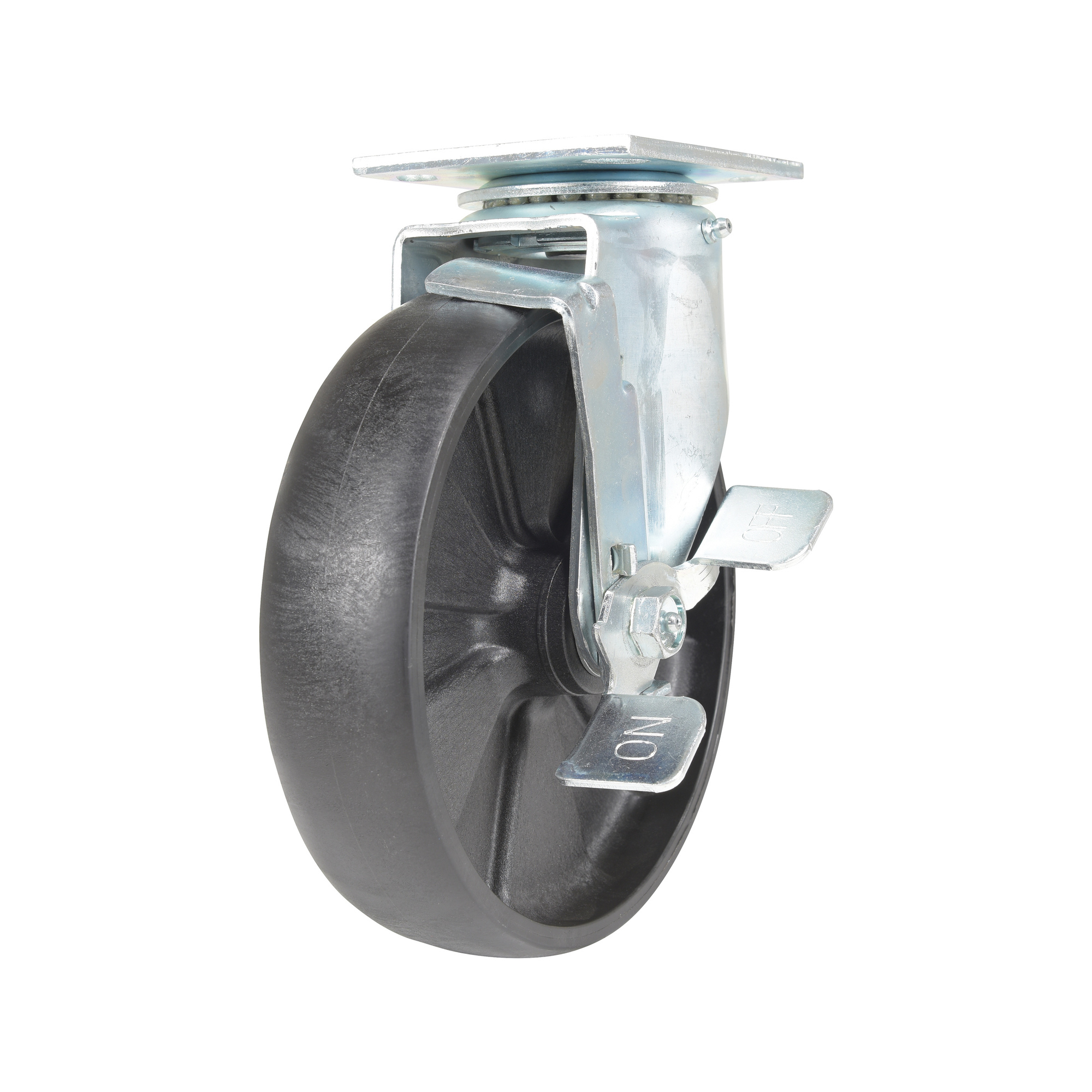 Vestil, Semi Steel Swivel Caster 6x2, Wheel Diameter 6 in, Caster Type ...