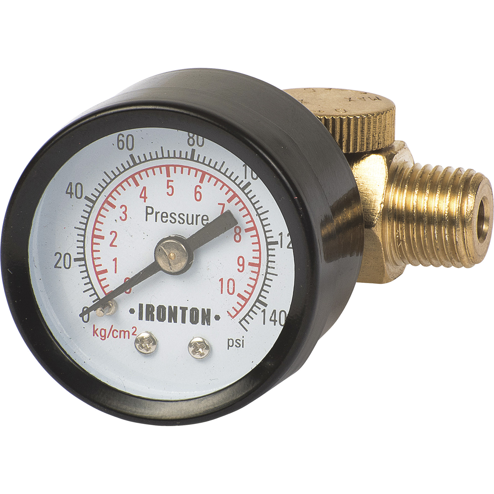 Ironton Air Regulator with Gauge, 140 PSI | Northern Tool