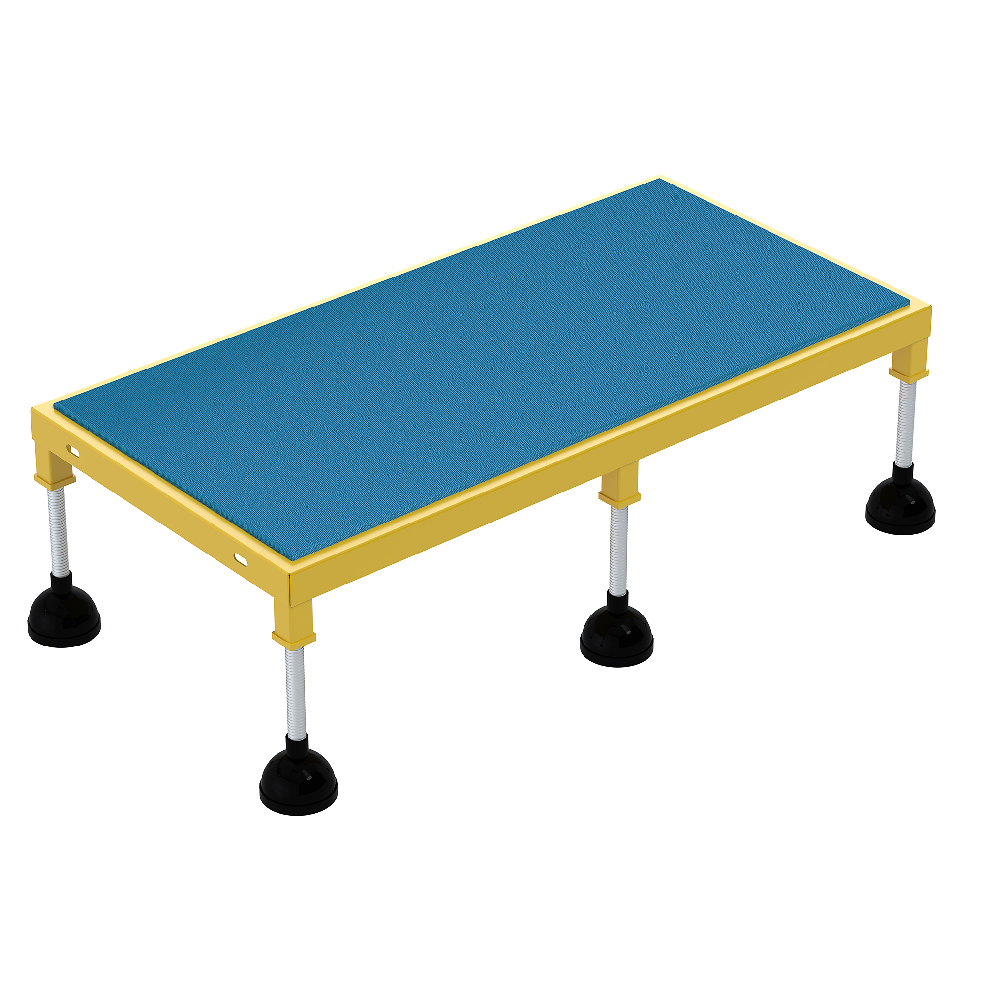 Vestil Portable Adjustable Height Stand - 500 lb Capacity, 23.5in. x 19 ...