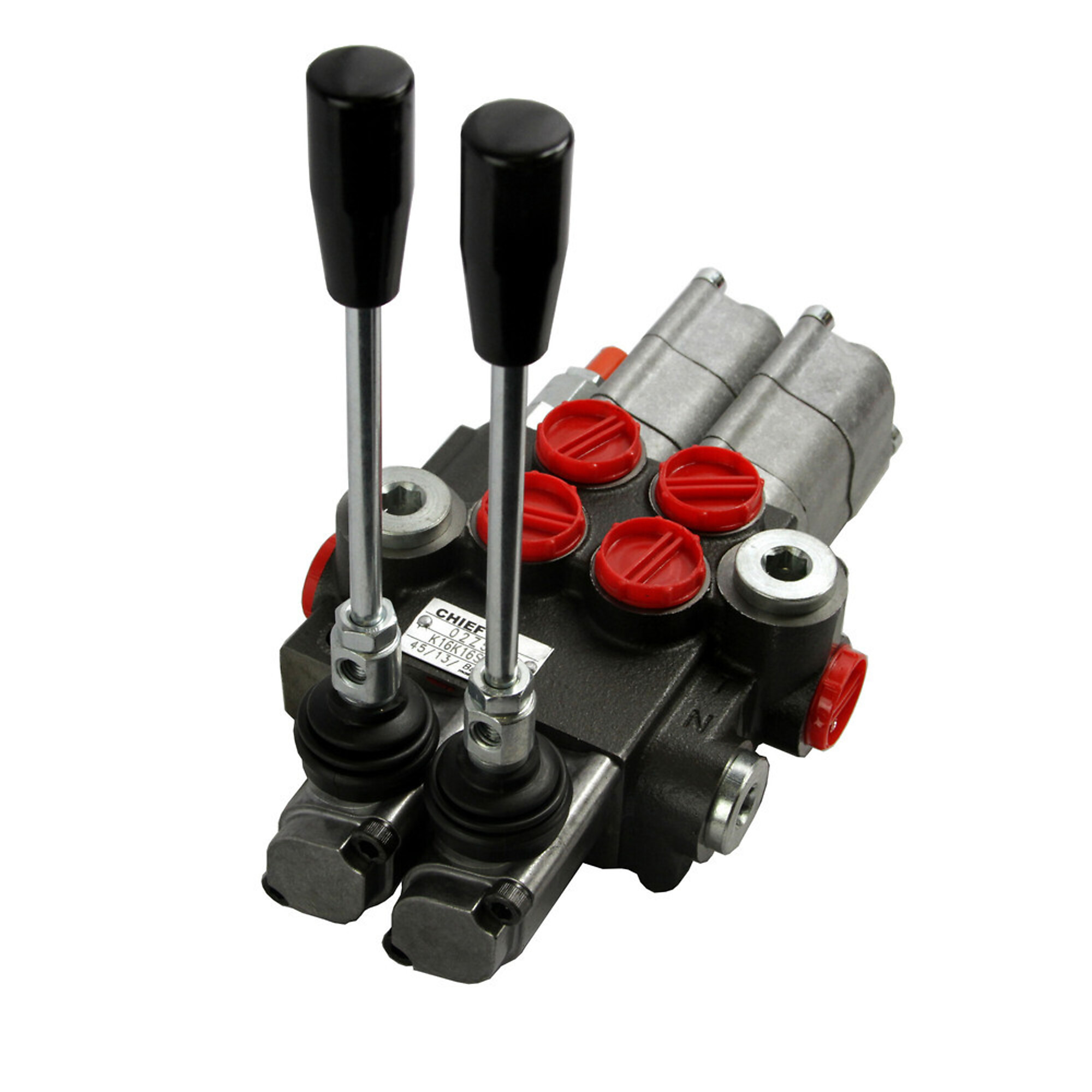 Chief, Hydraulic Directional Valve, GPM 10, Working Port #8 SAE in, Max ...