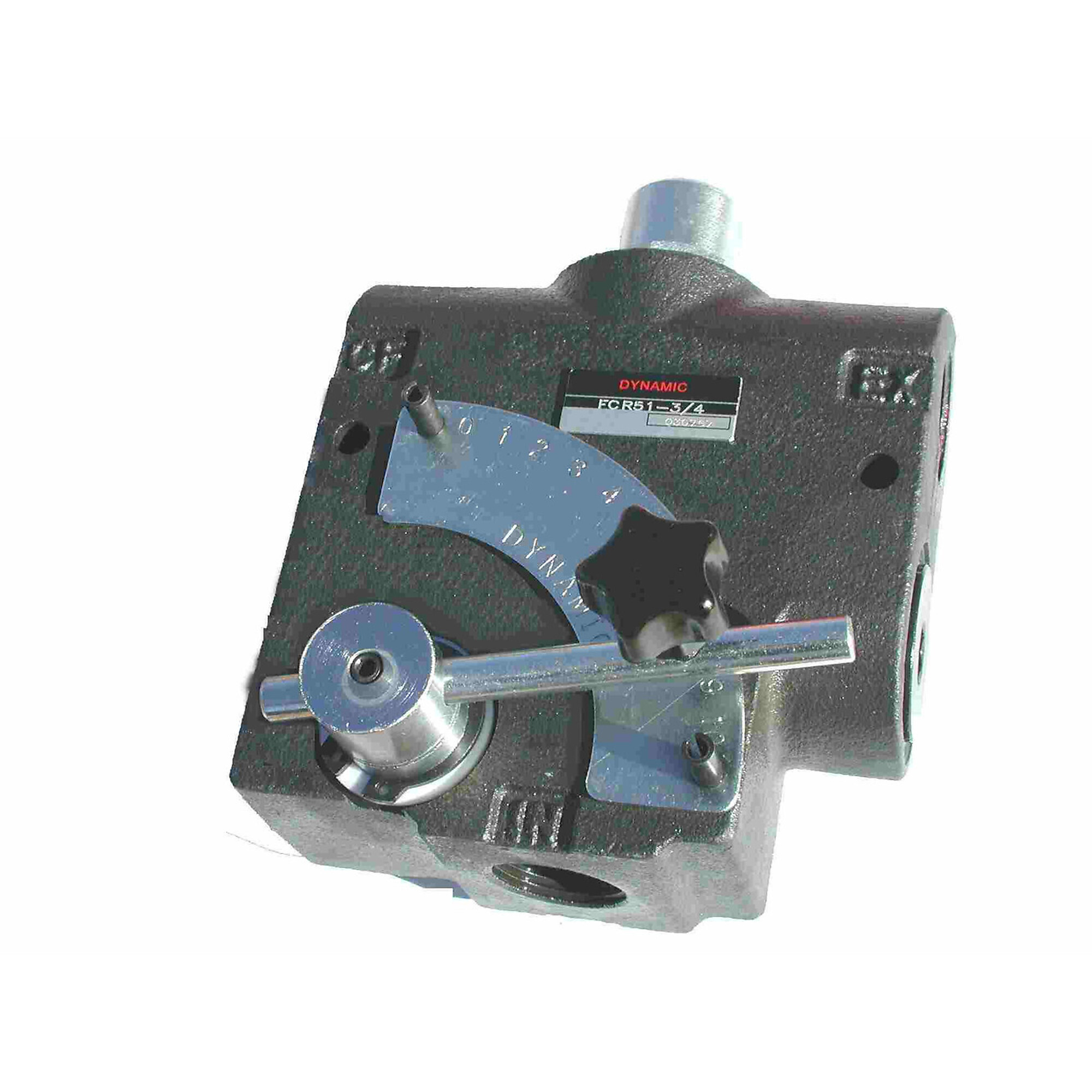 Dynamic, Hydraulic Needle Valve, GPM 0, Working Port 3/8 NPT in, Max ...