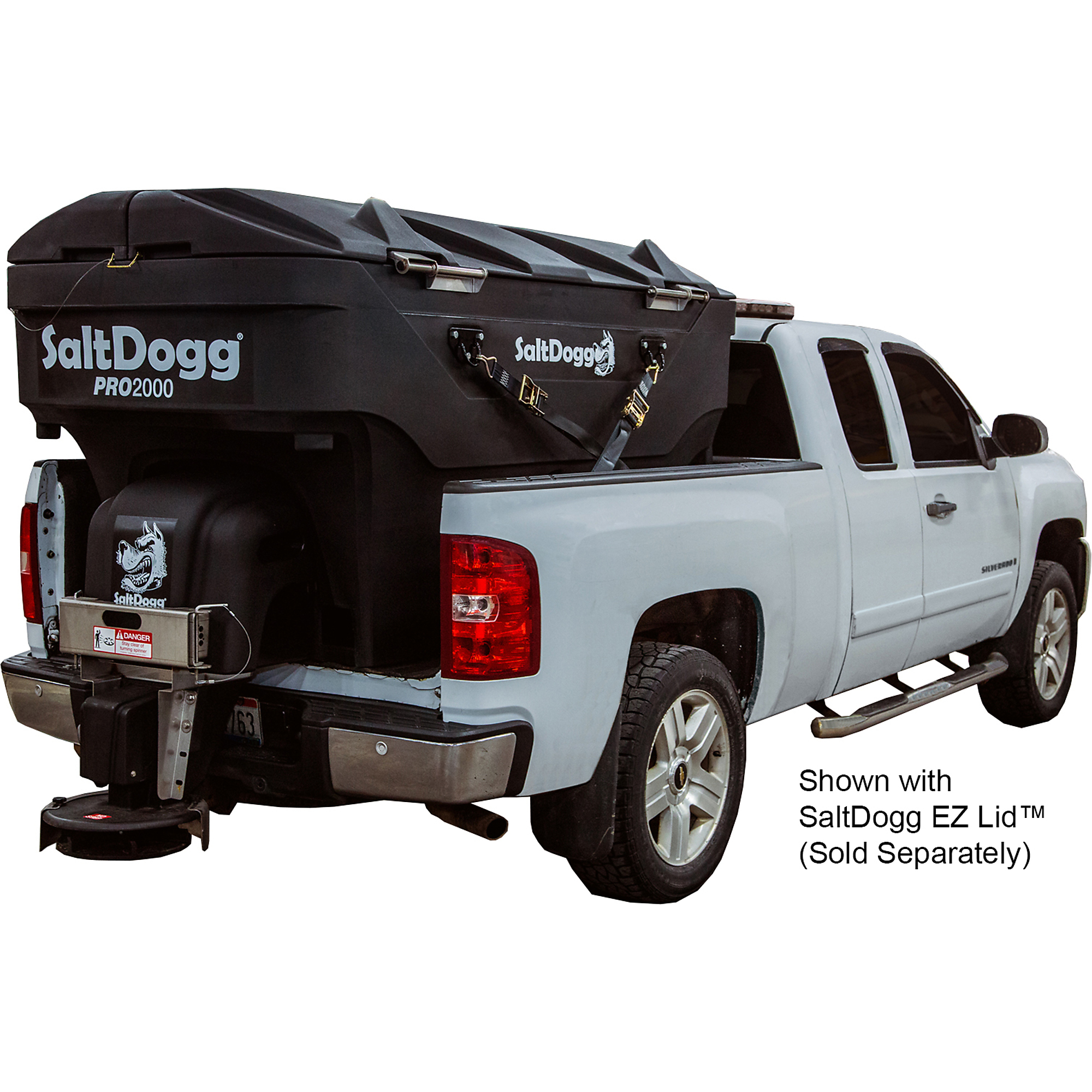 Buyers Products SaltDogg, 2 yd Electric Truck Bed Rock Salt Broadcast ...