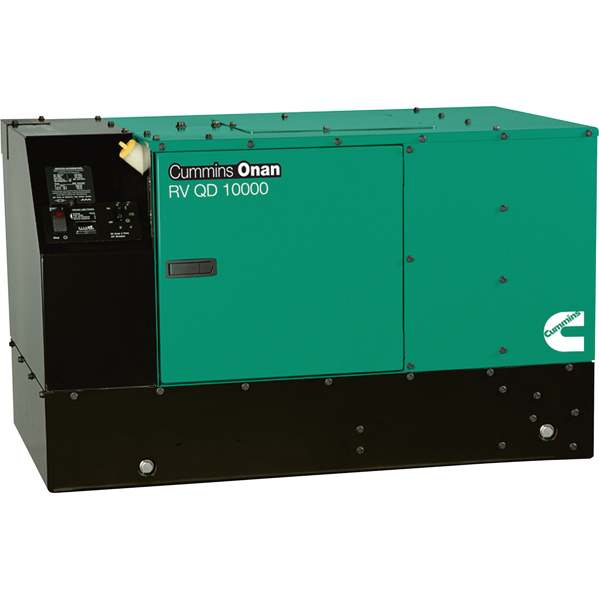 Cummins Onan Quiet Series Diesel RV Generator, 12.5 kW, Model# 12 ...