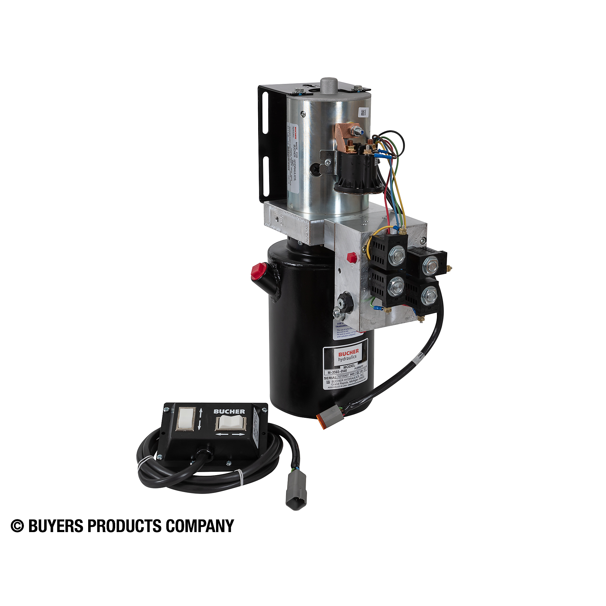 Buyers Products 4W/3W (1) GAL Power Unit, Max. PSI 2000, Max. RPM 0 ...